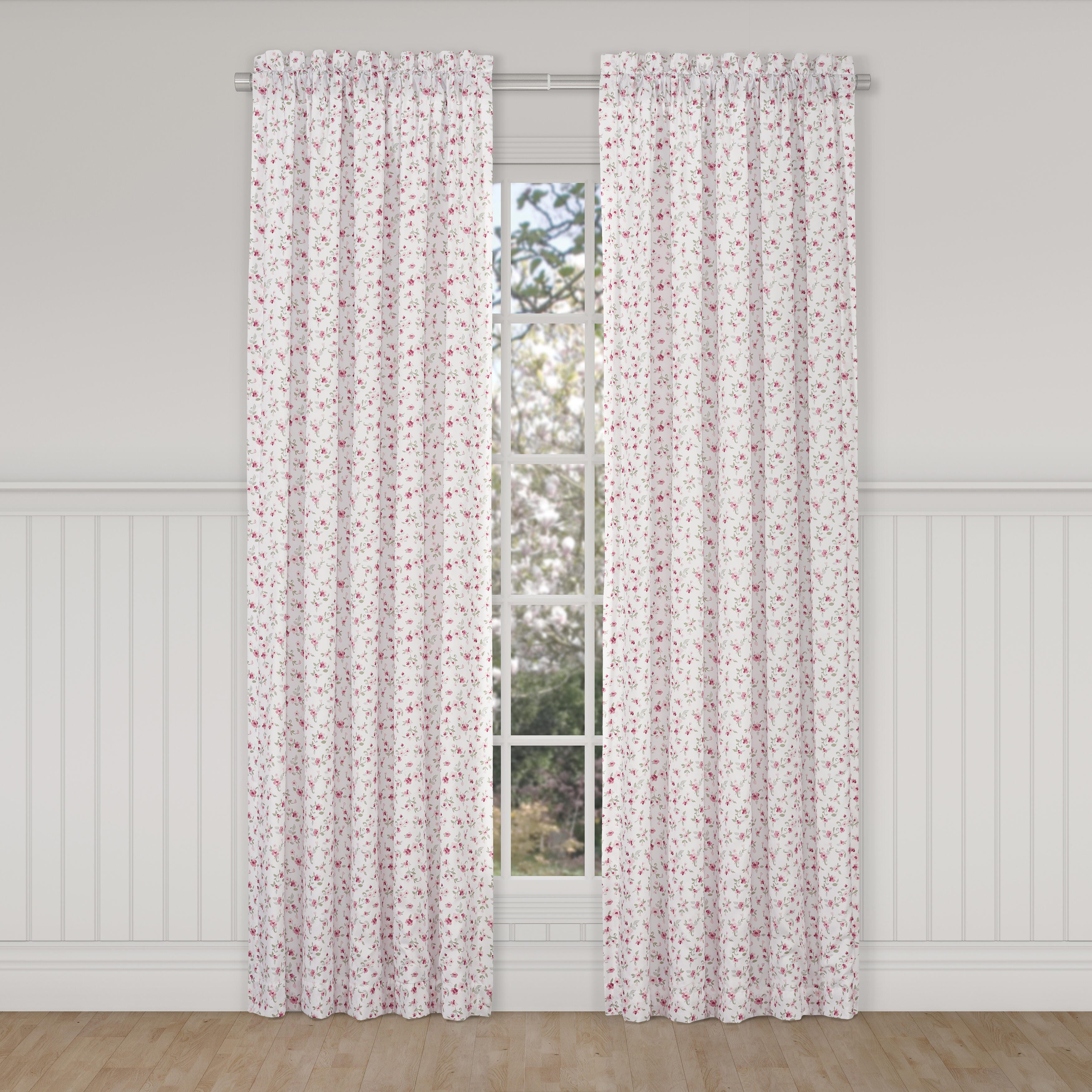 Click here for Royal Court Bungalow 84 Window Panel Pair  Rose prices