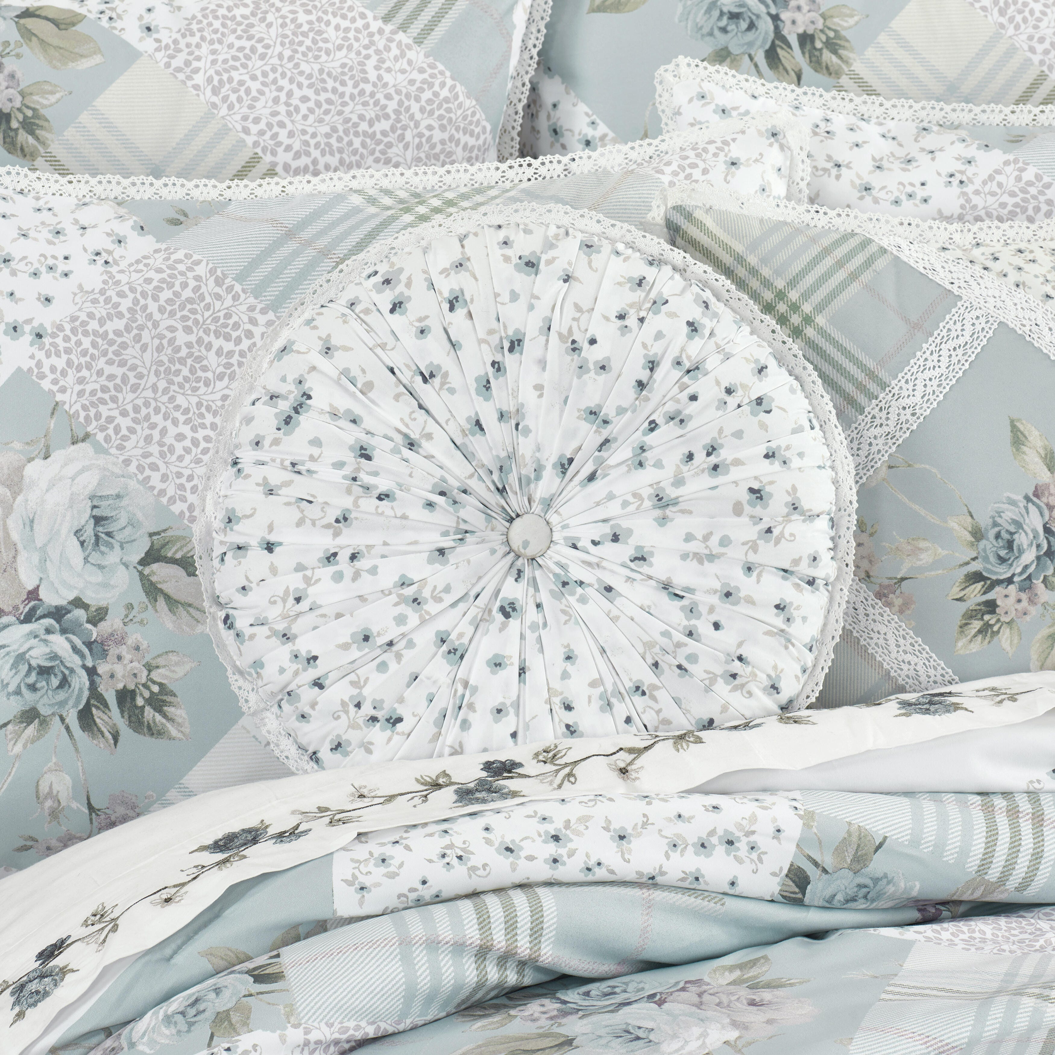 Click here for Royal Court Bungalow Round Decorative Throw Pillow... prices