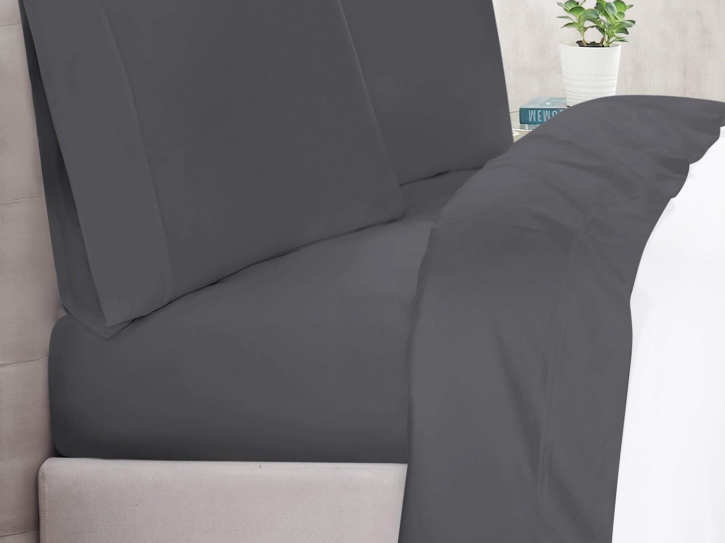 Click here for Christian Siriano NY King Pillowcase Pair  Dark Gr... prices