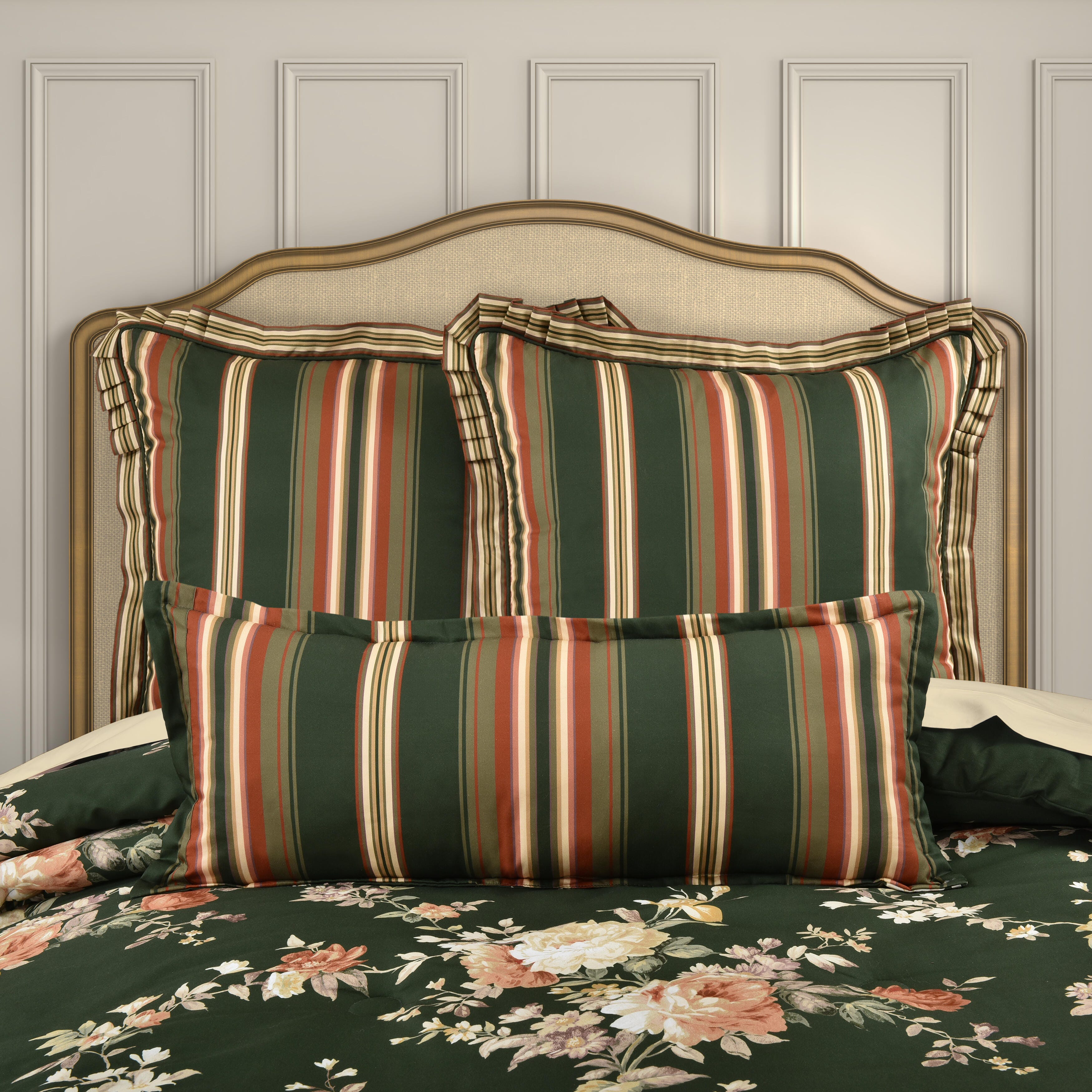 Click here for J. Queen Cottage Brittany Decorative Throw Pillow... prices