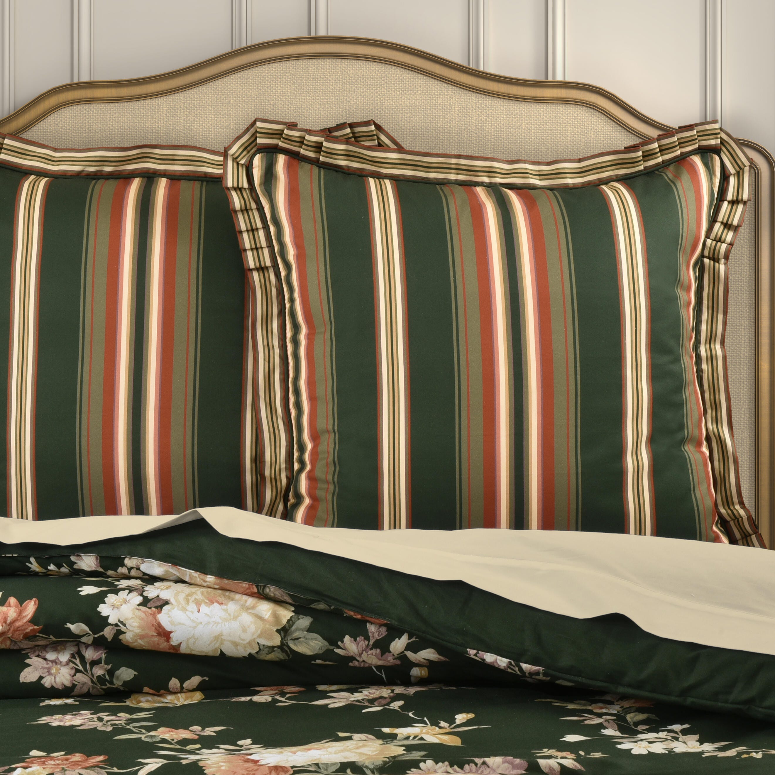 Click here for J. Queen Cottage Brittany Euro Sham  Forest prices