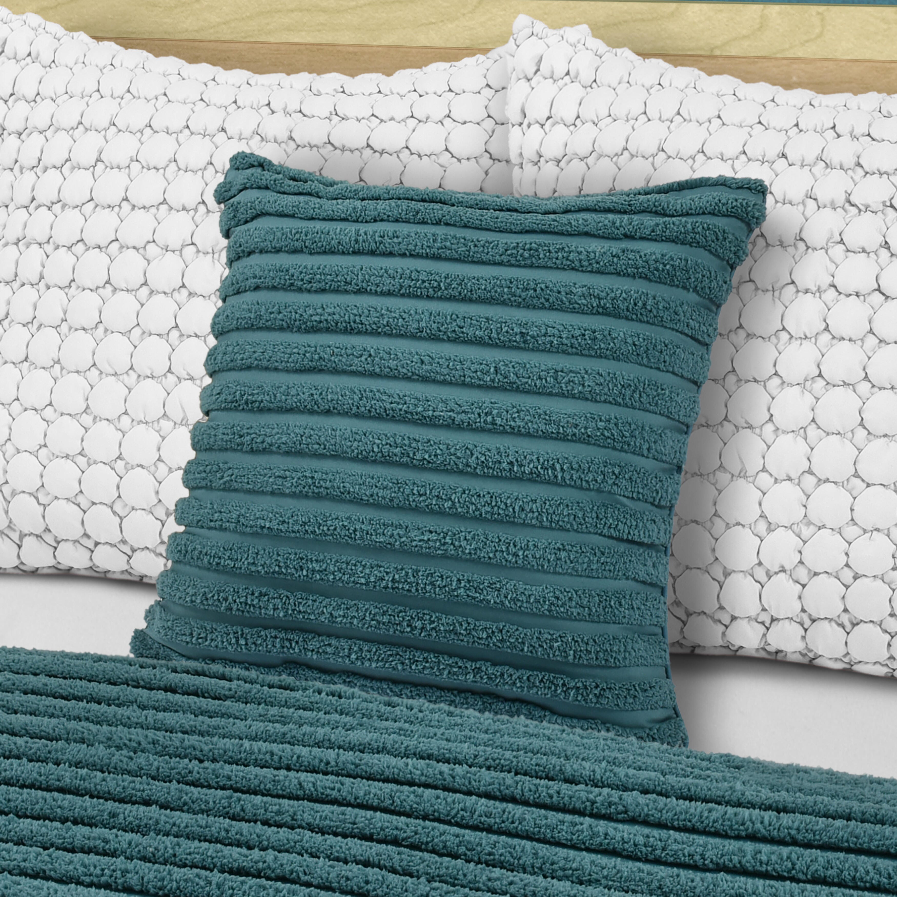 Click here for J. Queen Bold Darby Decorative Throw Pillow  Teal prices