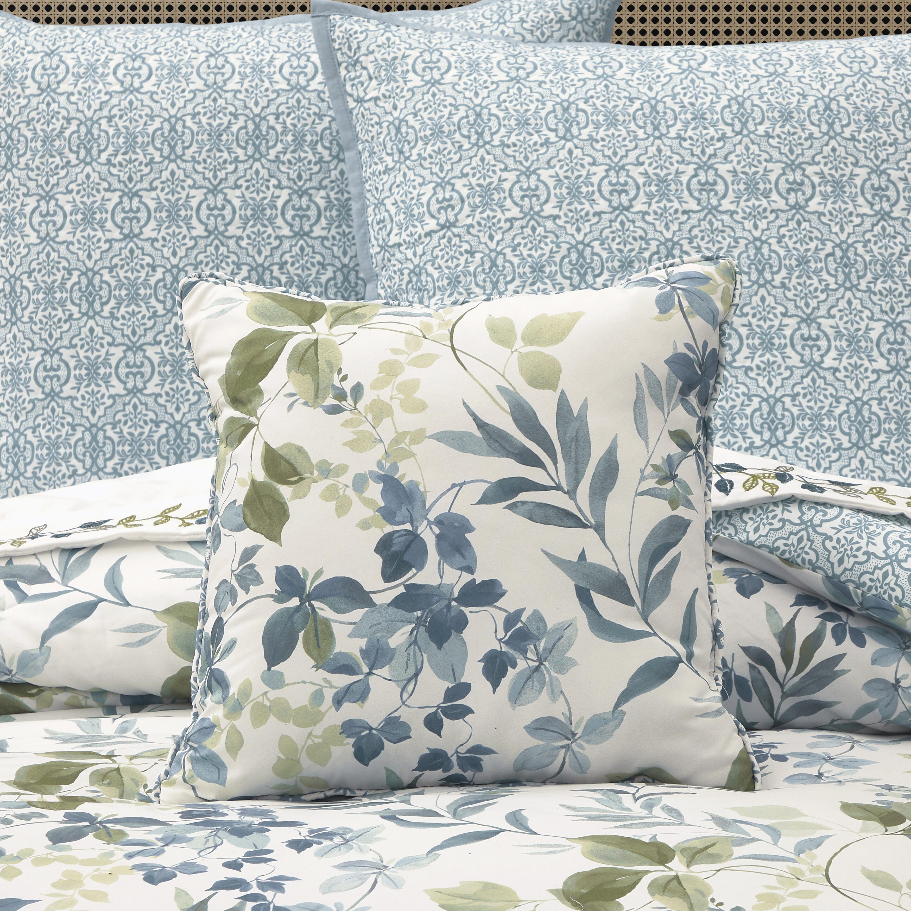 Click here for Royal Court Evergreen Decorative Throw Pillow  Blu... prices