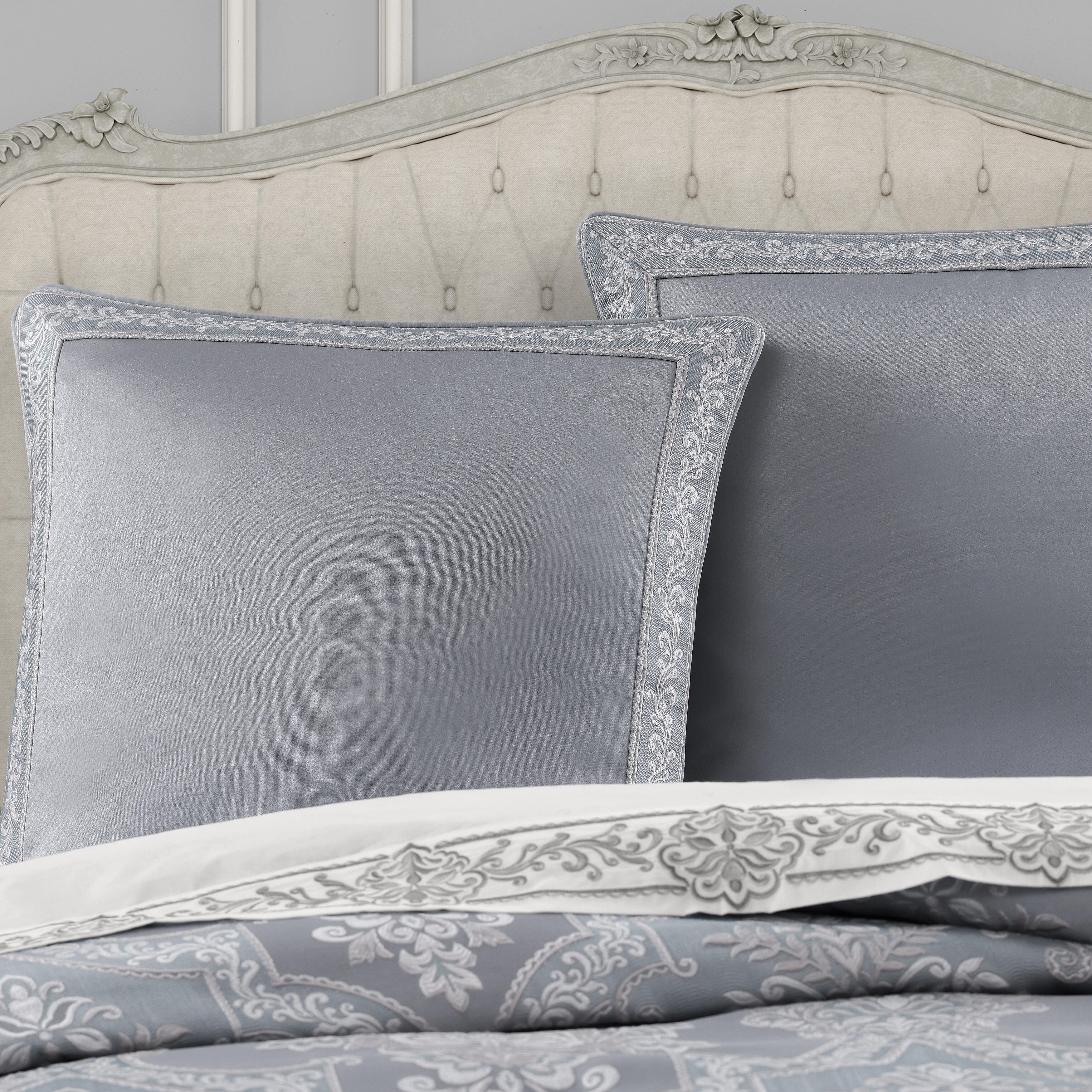 Click here for J. Queen New York Sondra Euro Sham  Powder Blue prices