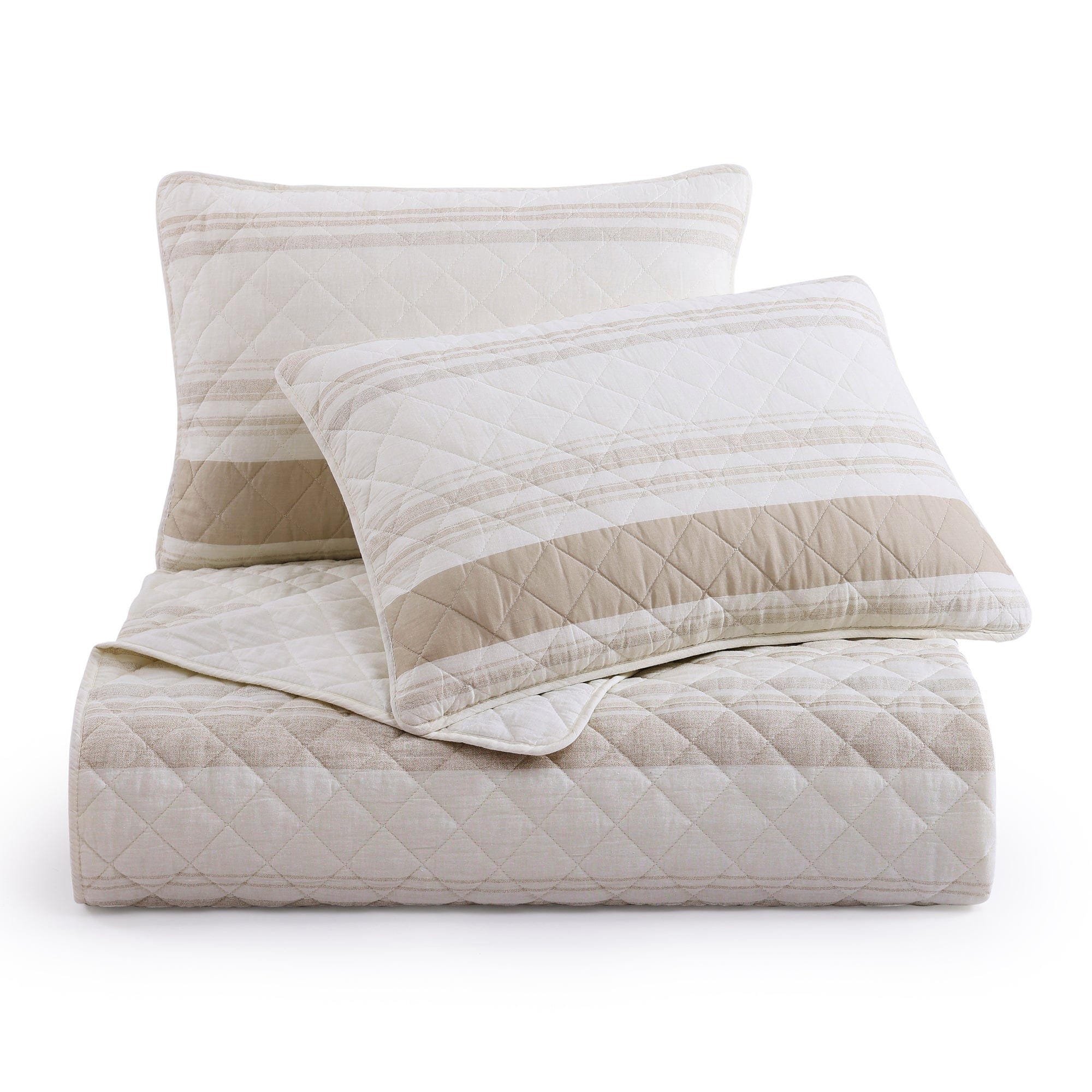 Click here for Indigo Hill Mystic 2-Piece Twin Quilt Set  Taupe prices