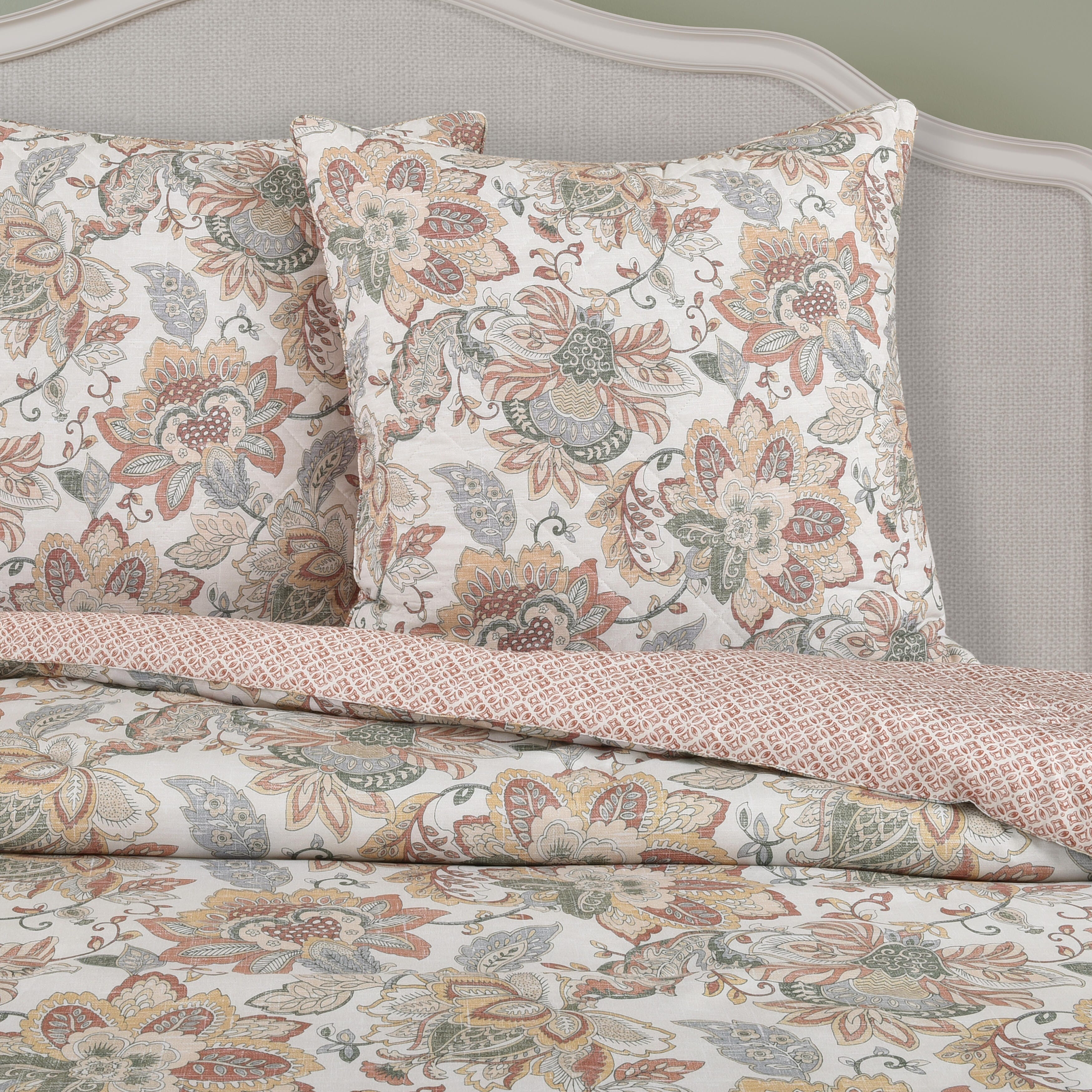 Click here for Royal Court Janessa Euro Sham  Spice prices