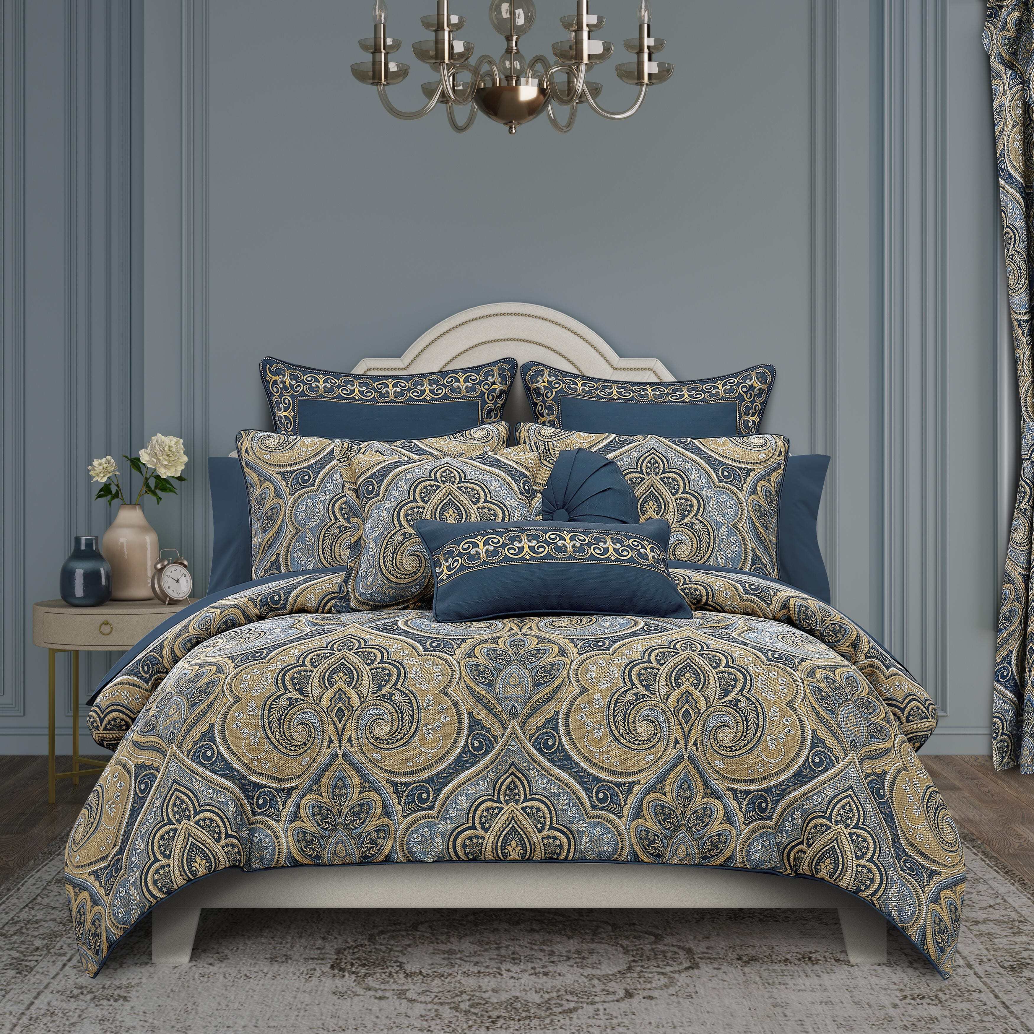 Click here for Royal Court Messina 3 Piece Full/Queen Comforter S... prices