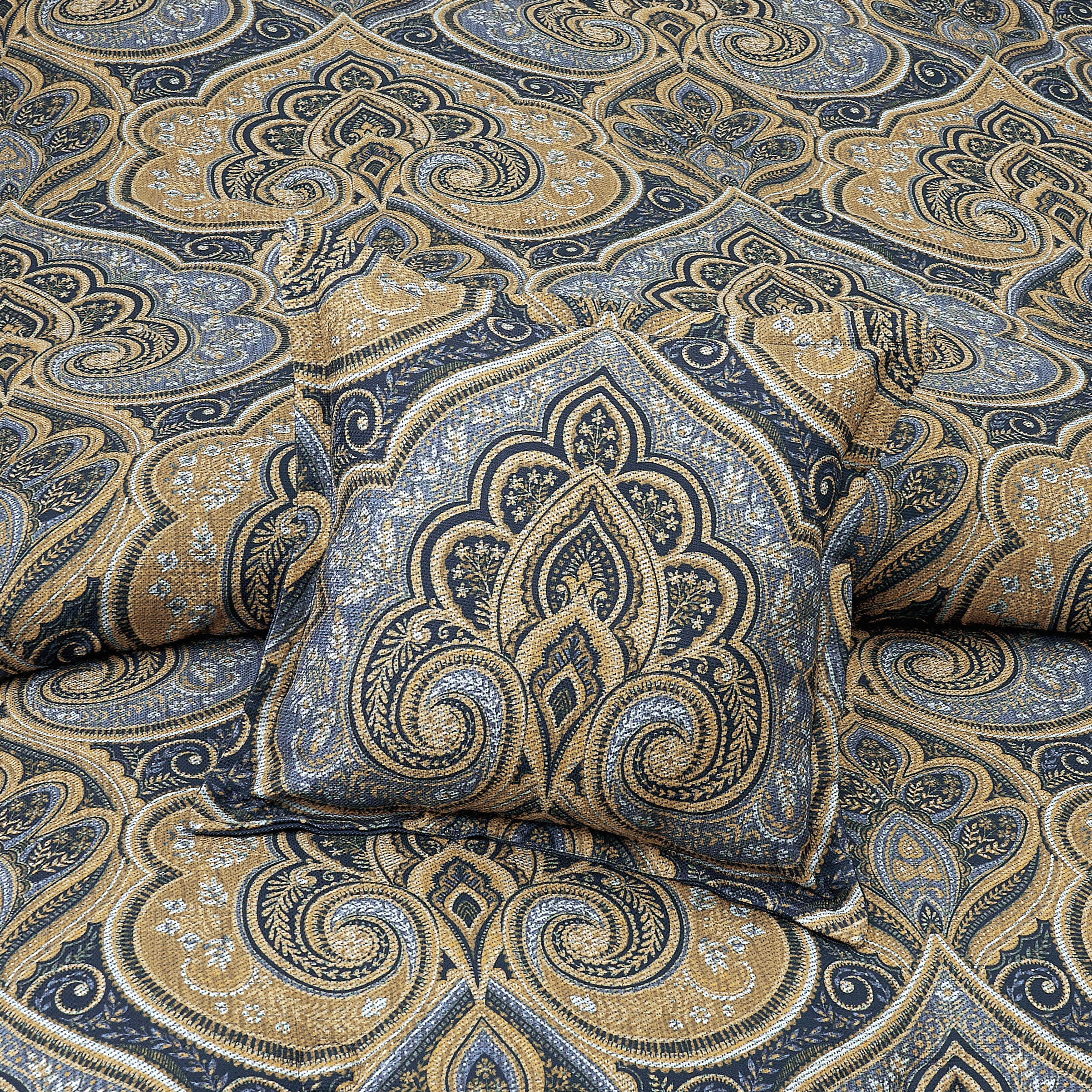 Click here for Royal Court Messina Square Throw Pillow  Navy prices