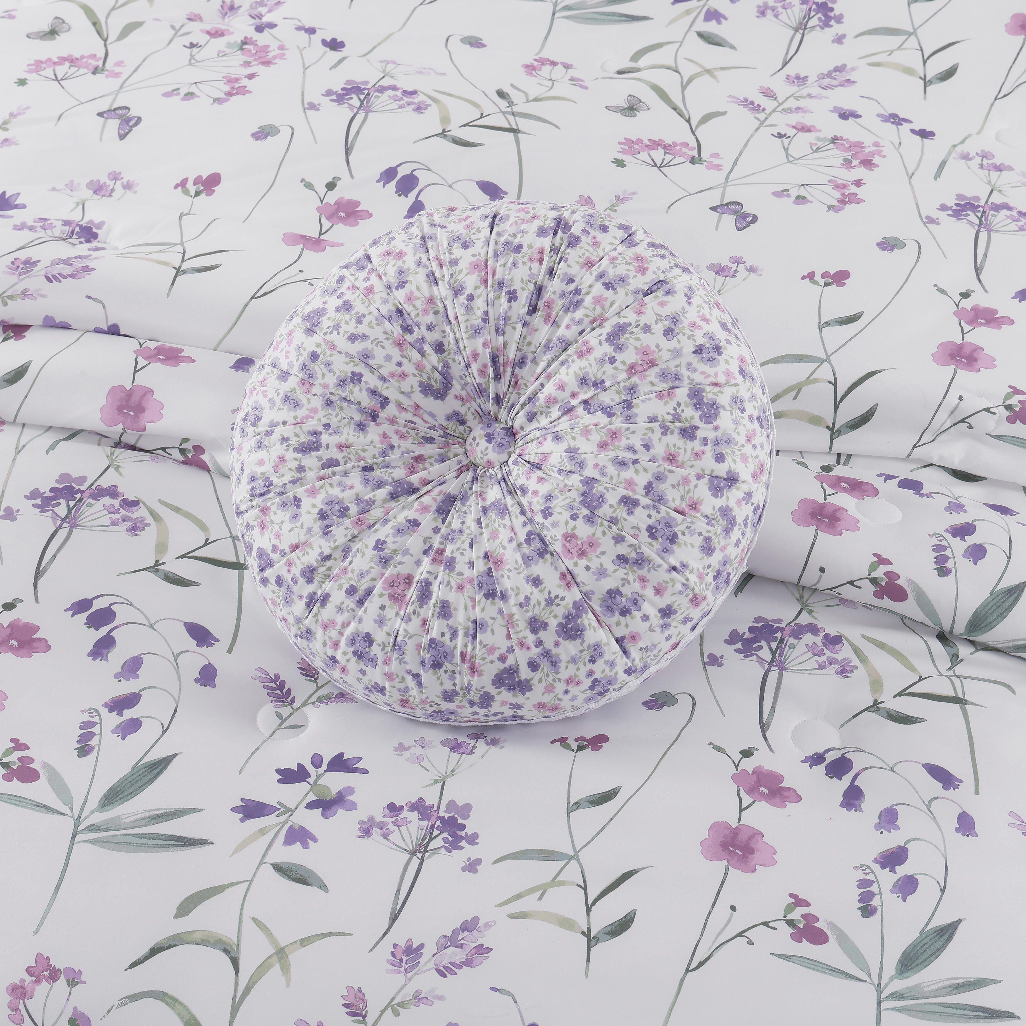 Click here for Royal Court Nola Round Throw Pillow  Lilac prices