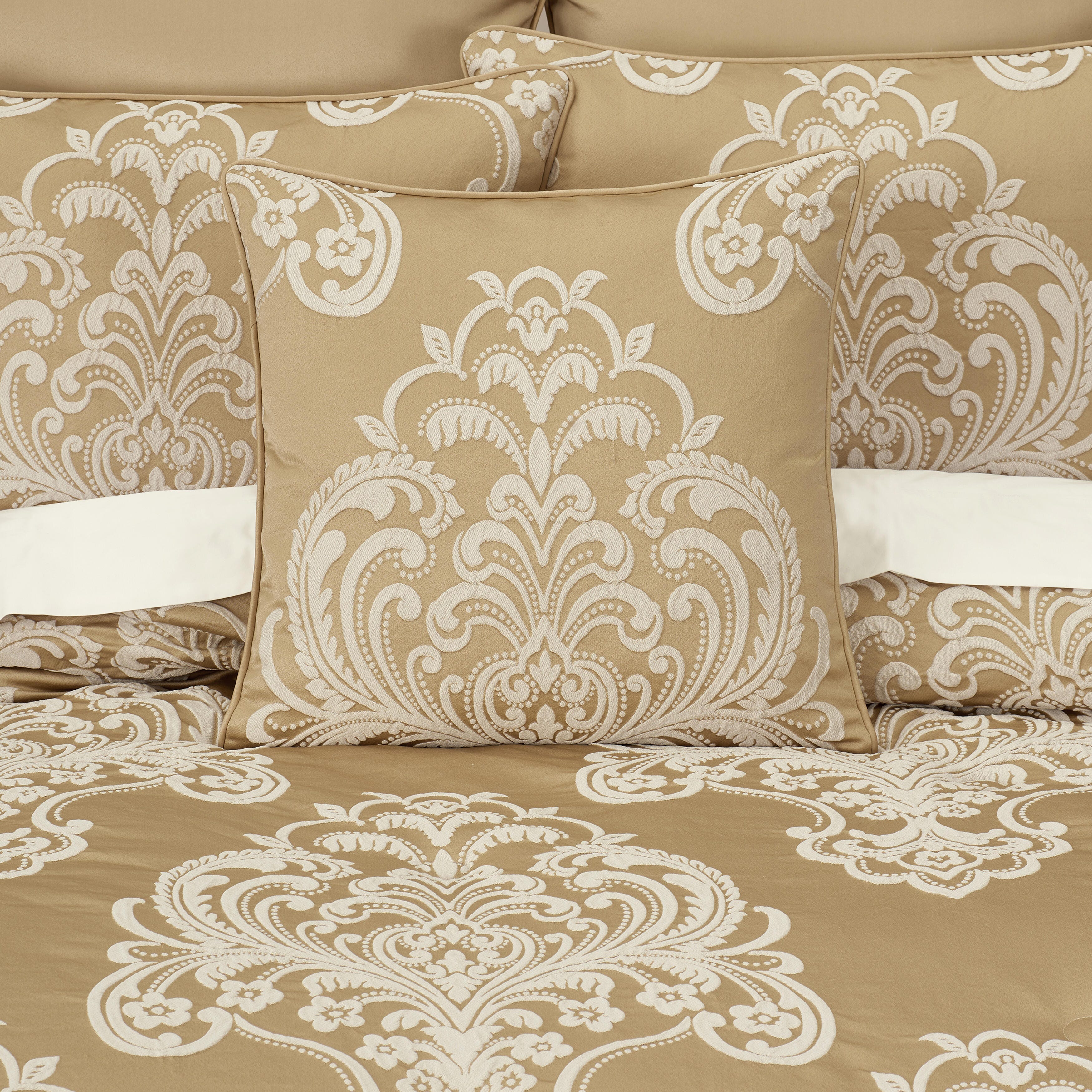 Click here for Royal Court Potenza 20 Square Throw Pillow  Gold prices