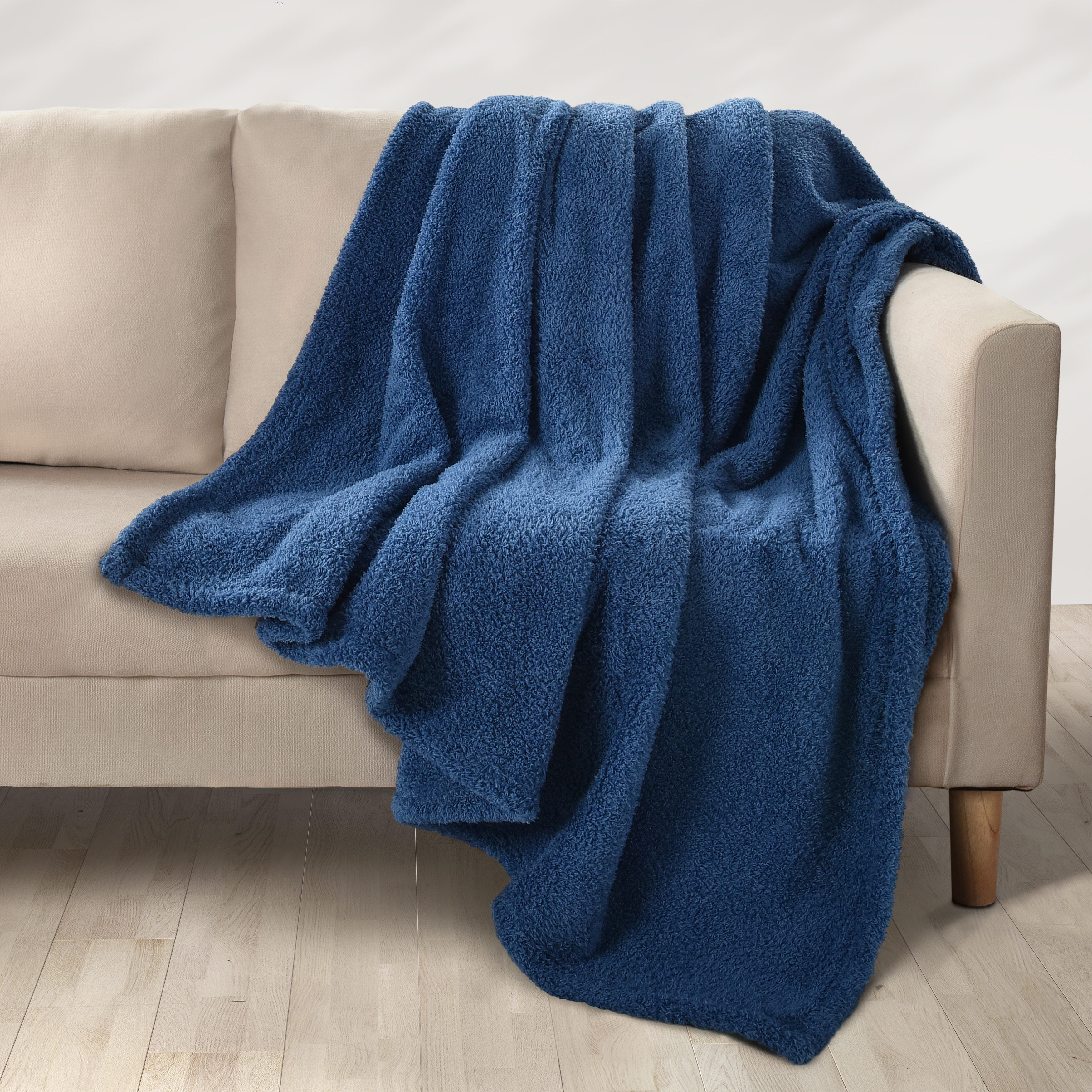 Click here for J. Queen Bold Cozy Throw  Blue prices