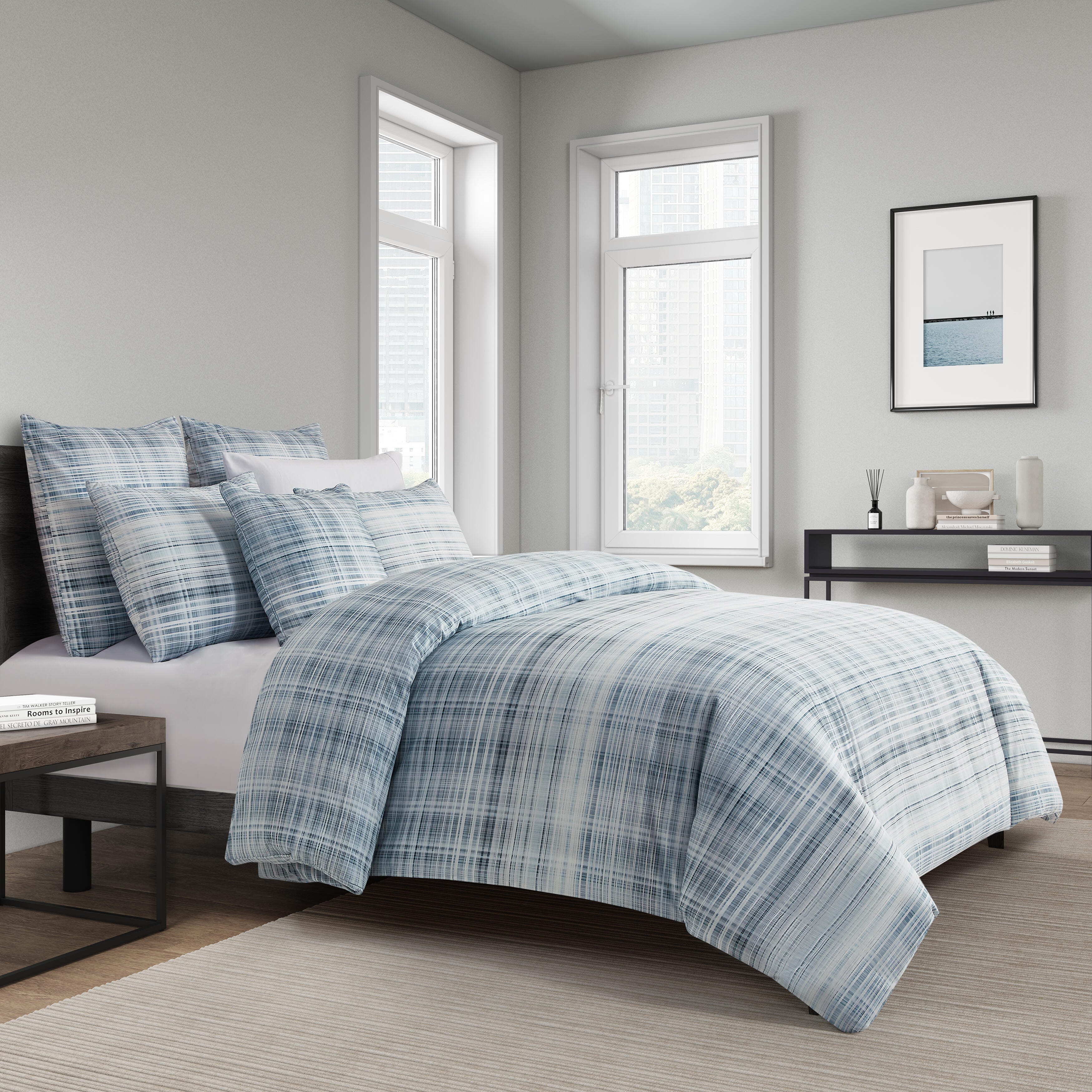 Click here for J. Queen Modern Pascal 3 Piece Full/Queen Duvet Co... prices