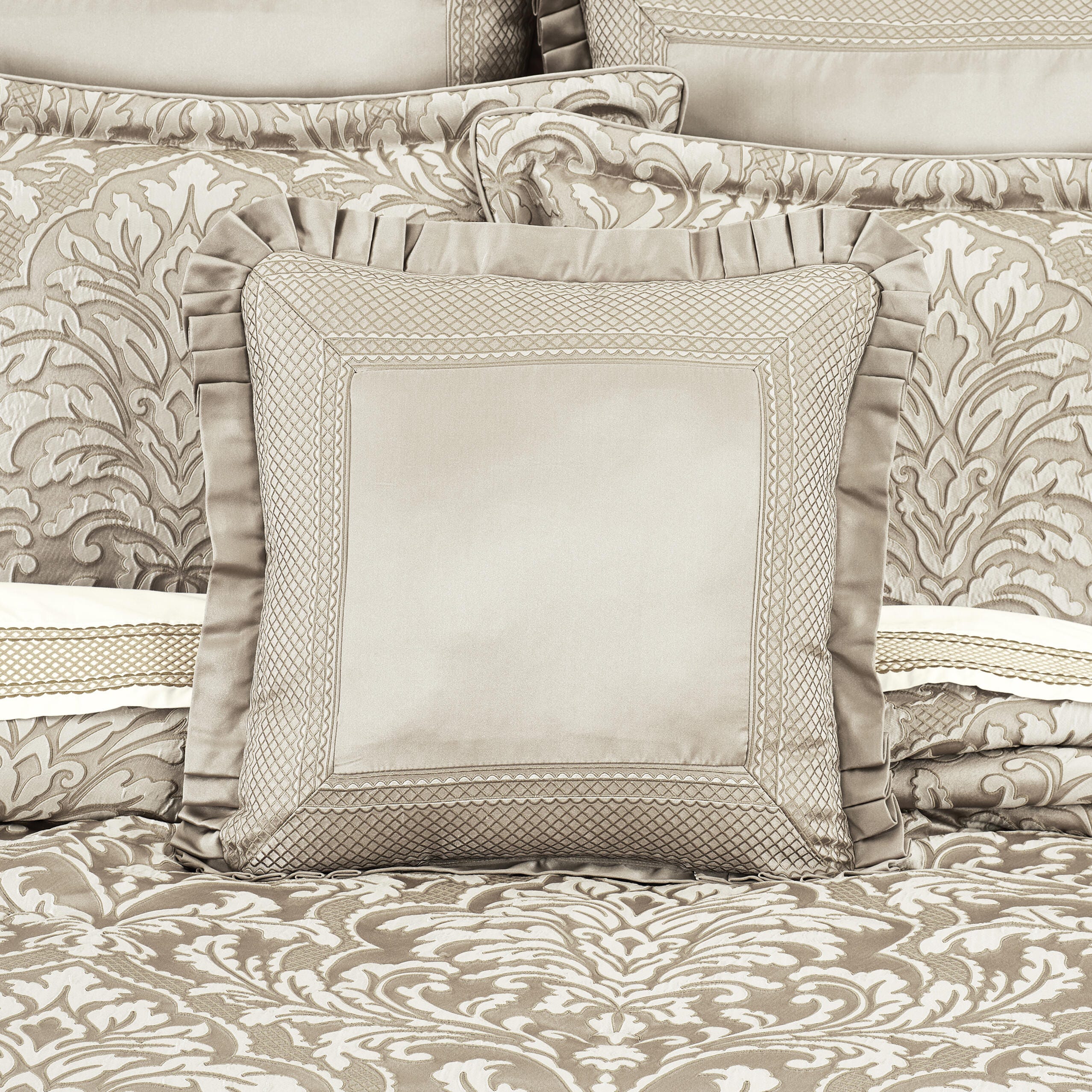 Click here for J. Queen New York Brunello 20 Flax Decorative Thro... prices