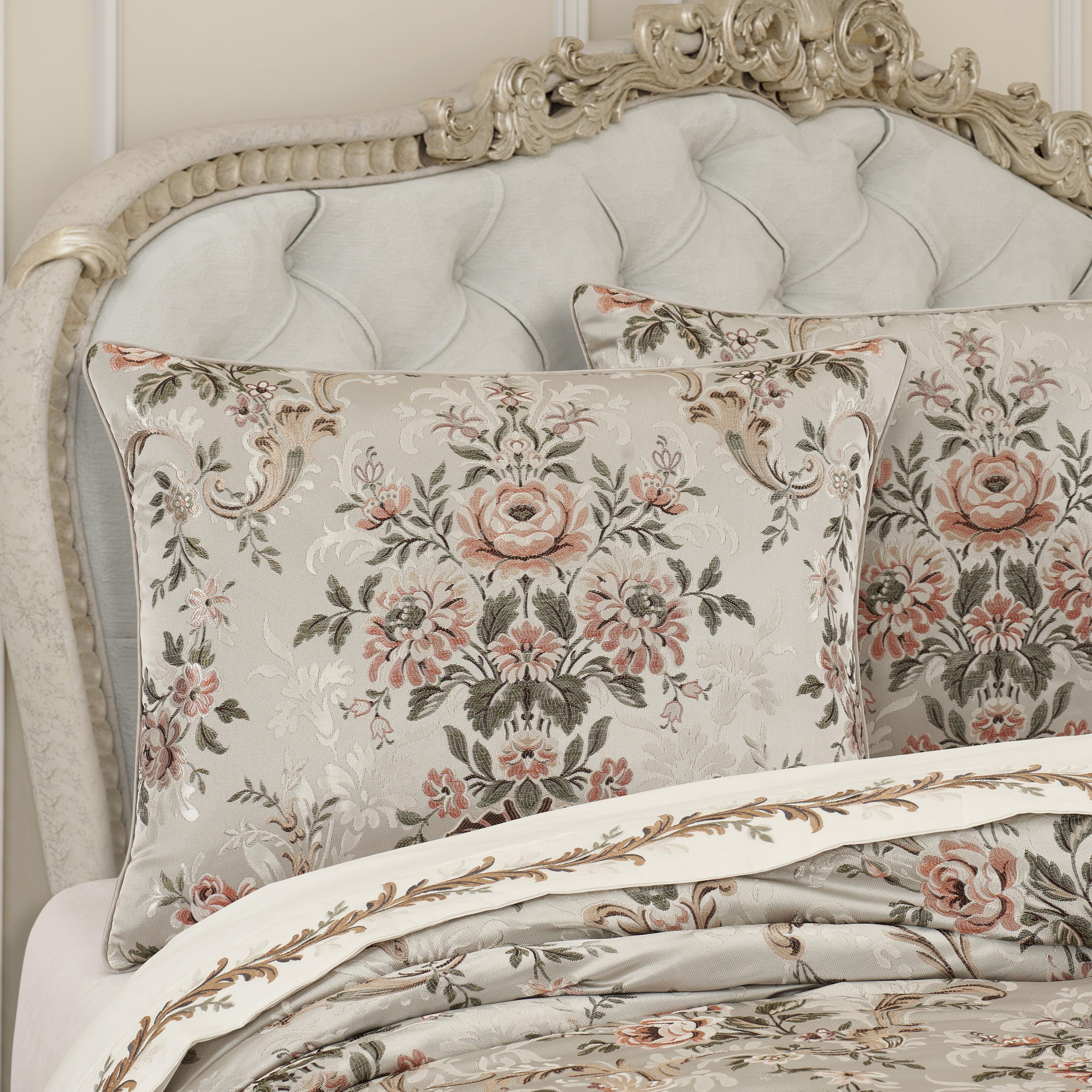 Click here for J. Queen New York Pecora Euro Sham  Coral prices