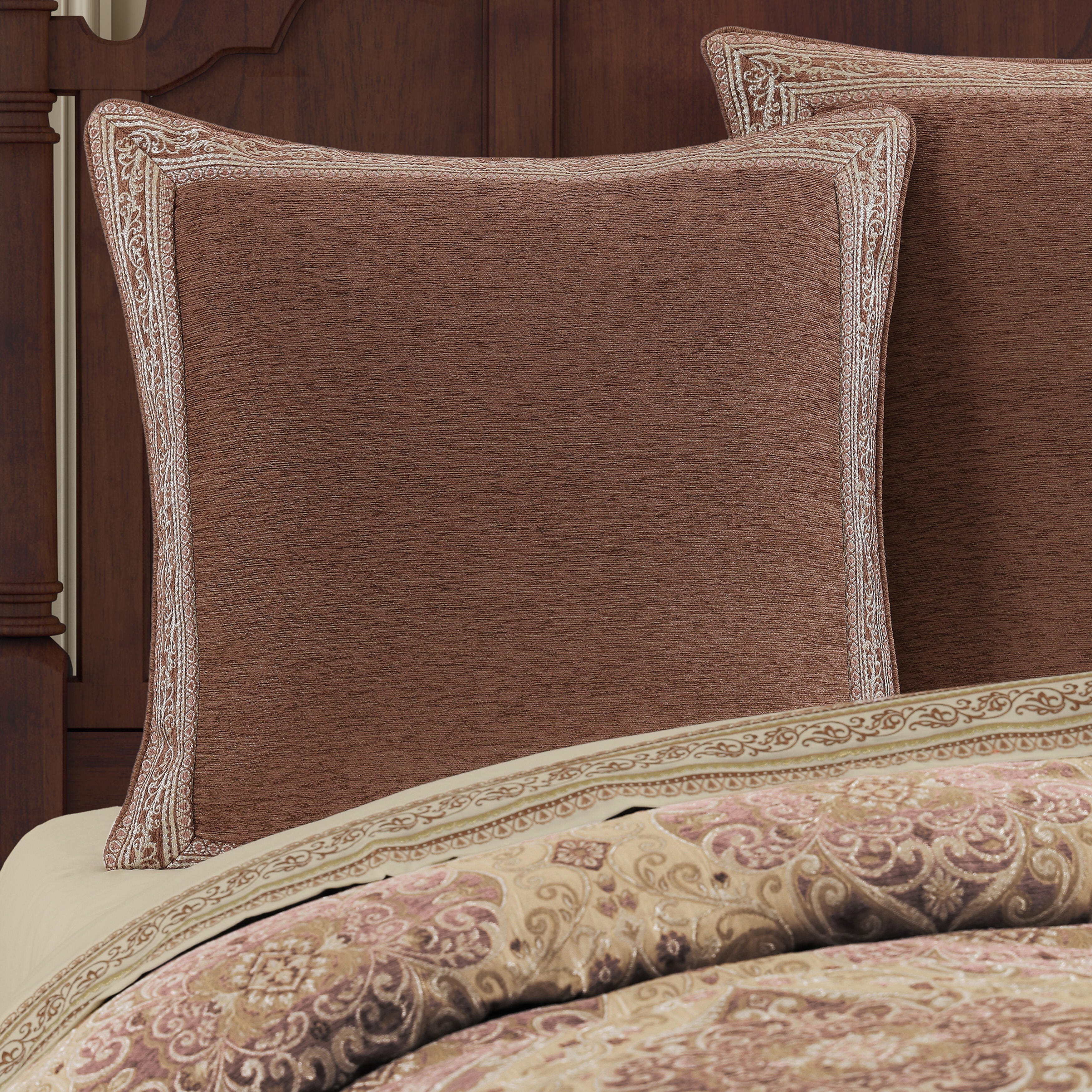 Click here for J. Queen New York Weston Euro Sham  Terracotta prices
