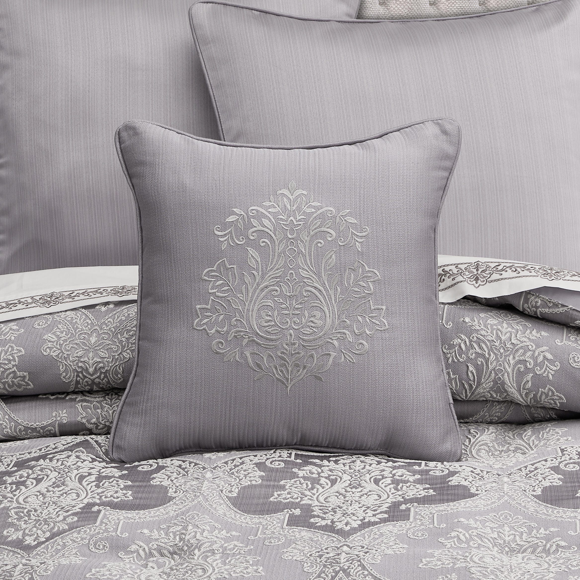 Click here for J. Queen New York Mary 18 Throw Pillow  Lavender prices