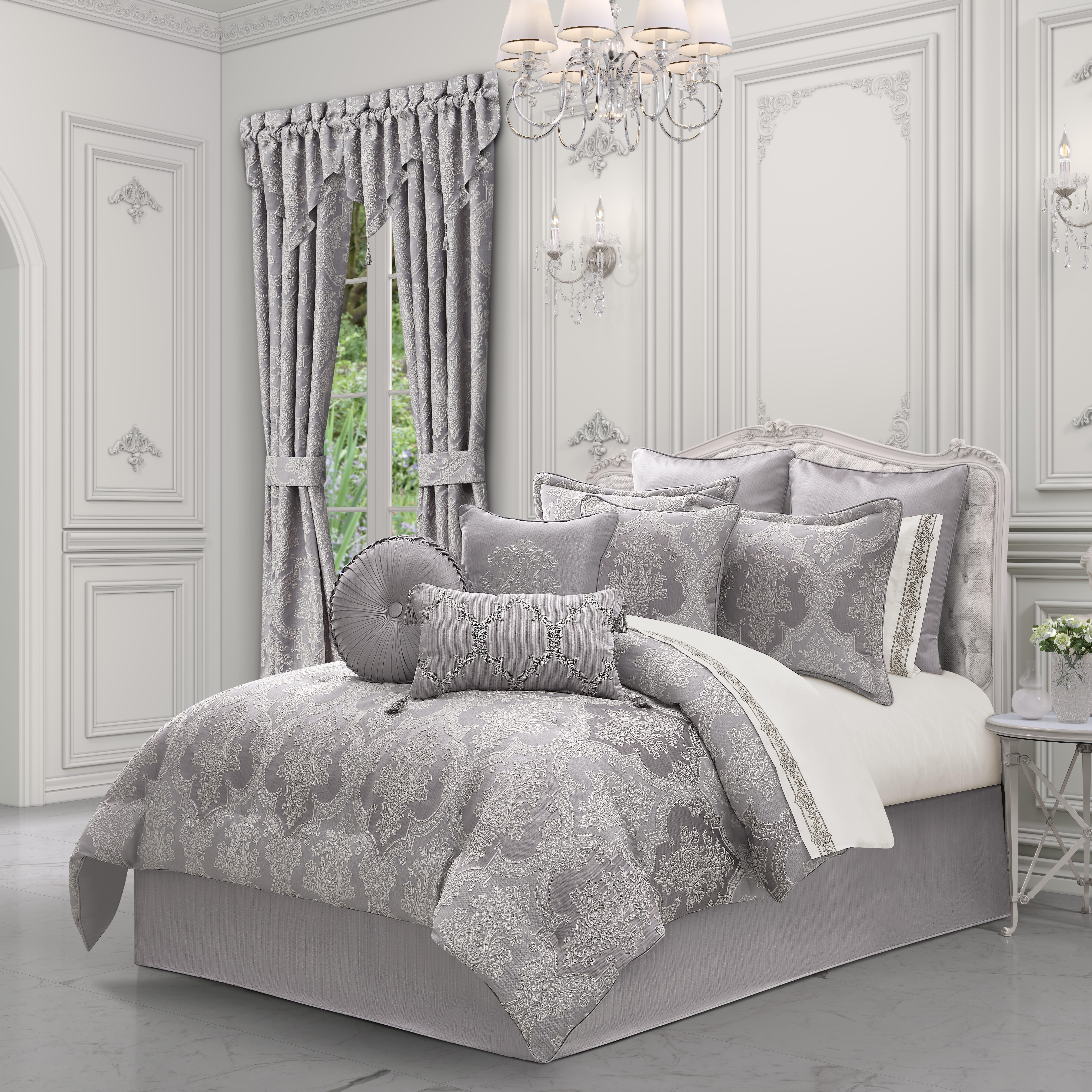 Click here for J. Queen New York Mary 4 Piece King Comforter Set... prices