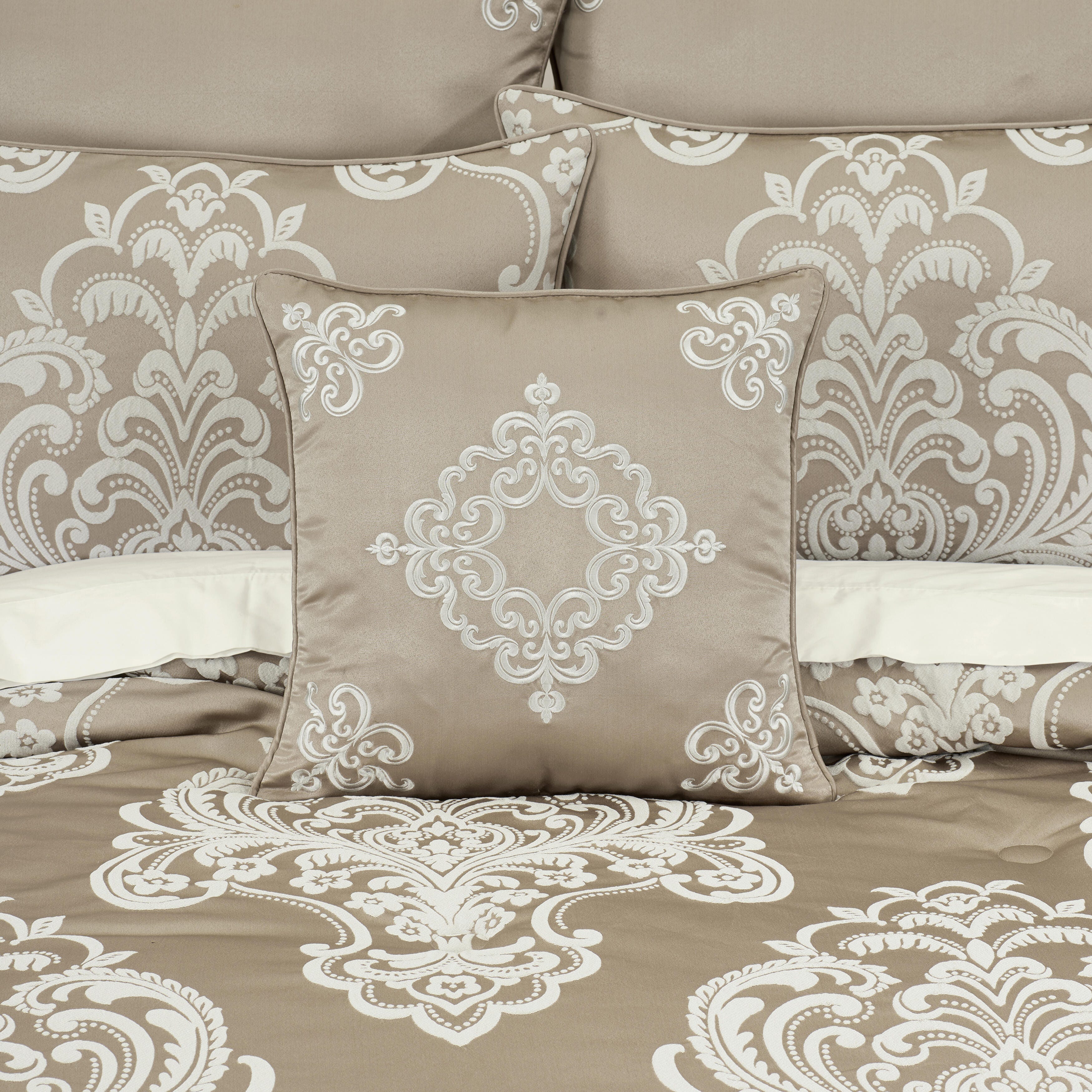 Click here for Royal Court Potenza 18 Throw Pillow  Sand prices