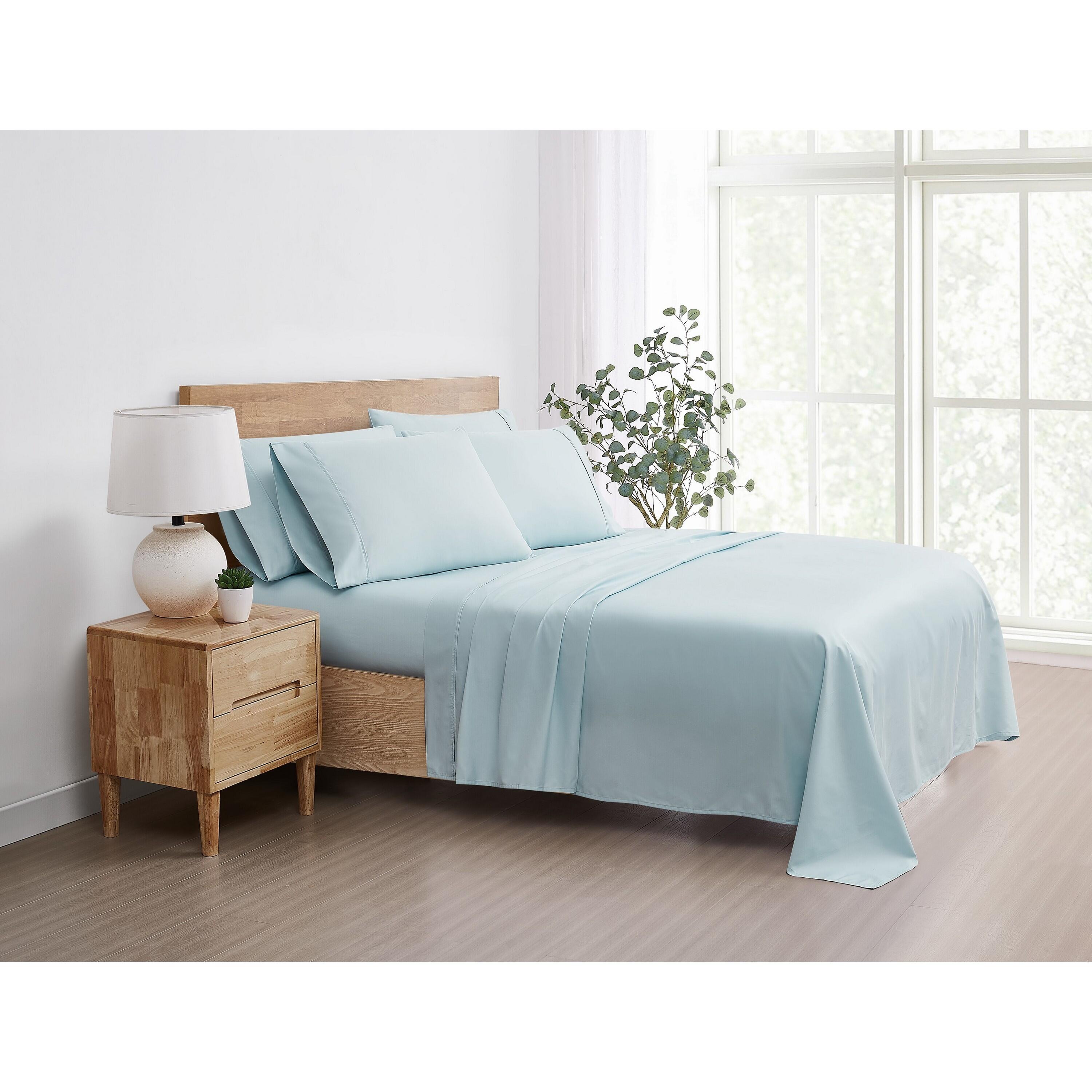 Click here for 5th Avenue Lux 3-Piece King Sheet Set  Light Blue prices