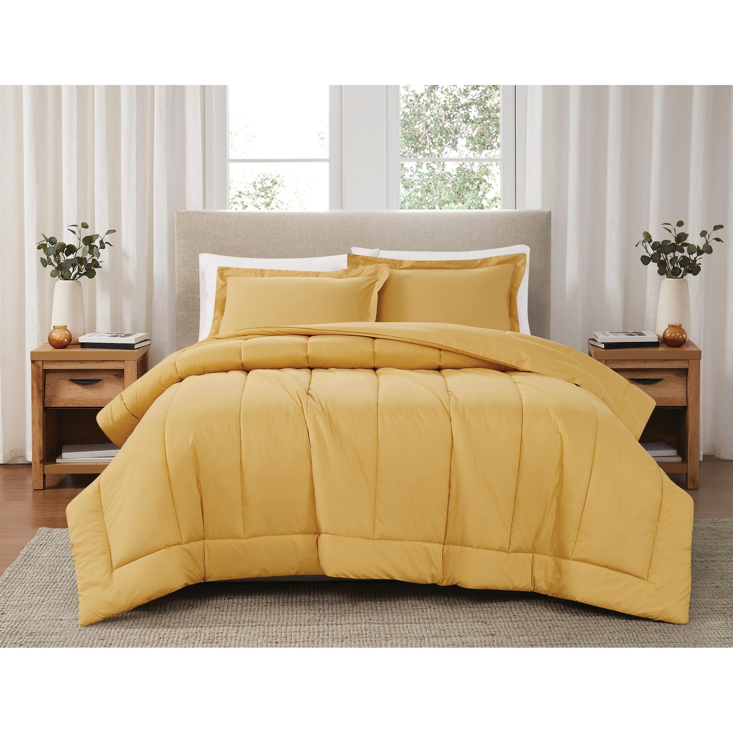Click here for Brooklyn Loom 2-Piece Twin Comforter Set  Mustard... prices