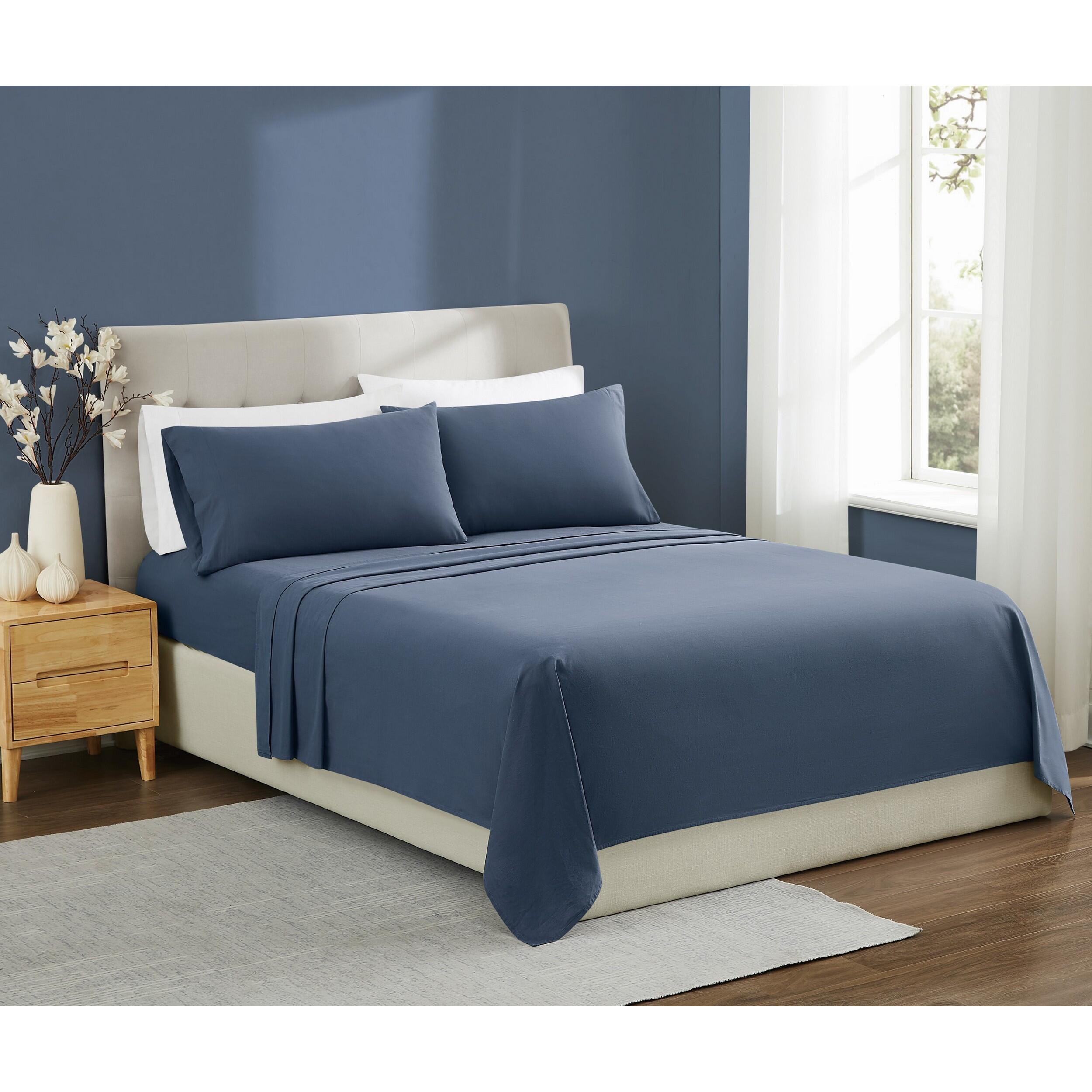 Click here for Brooklyn Loom Essential 2-Piece Twin XL Sheet Set... prices