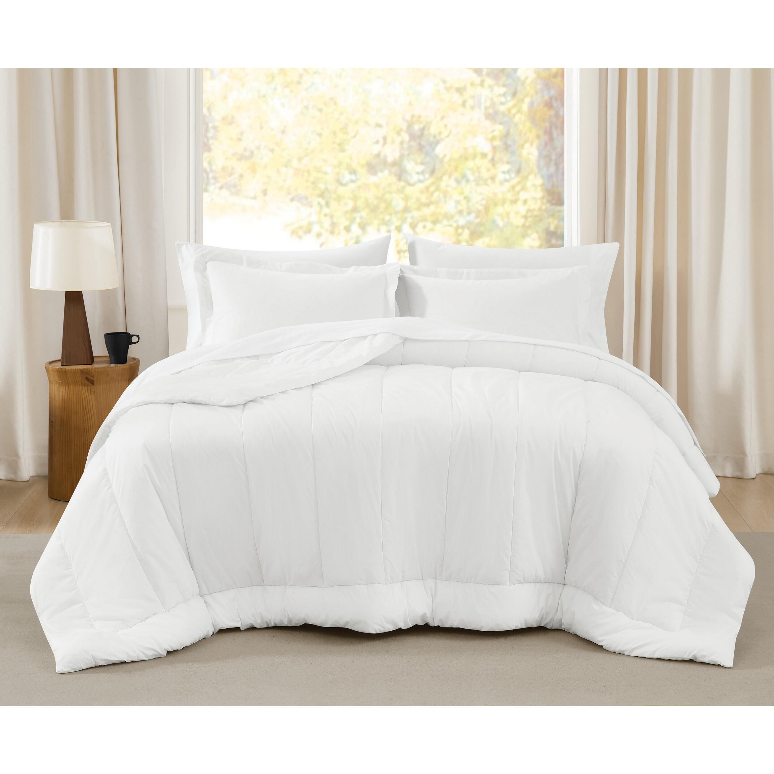 Click here for Brooklyn Loom Percale 3-Piece Full/Queen Comforter... prices