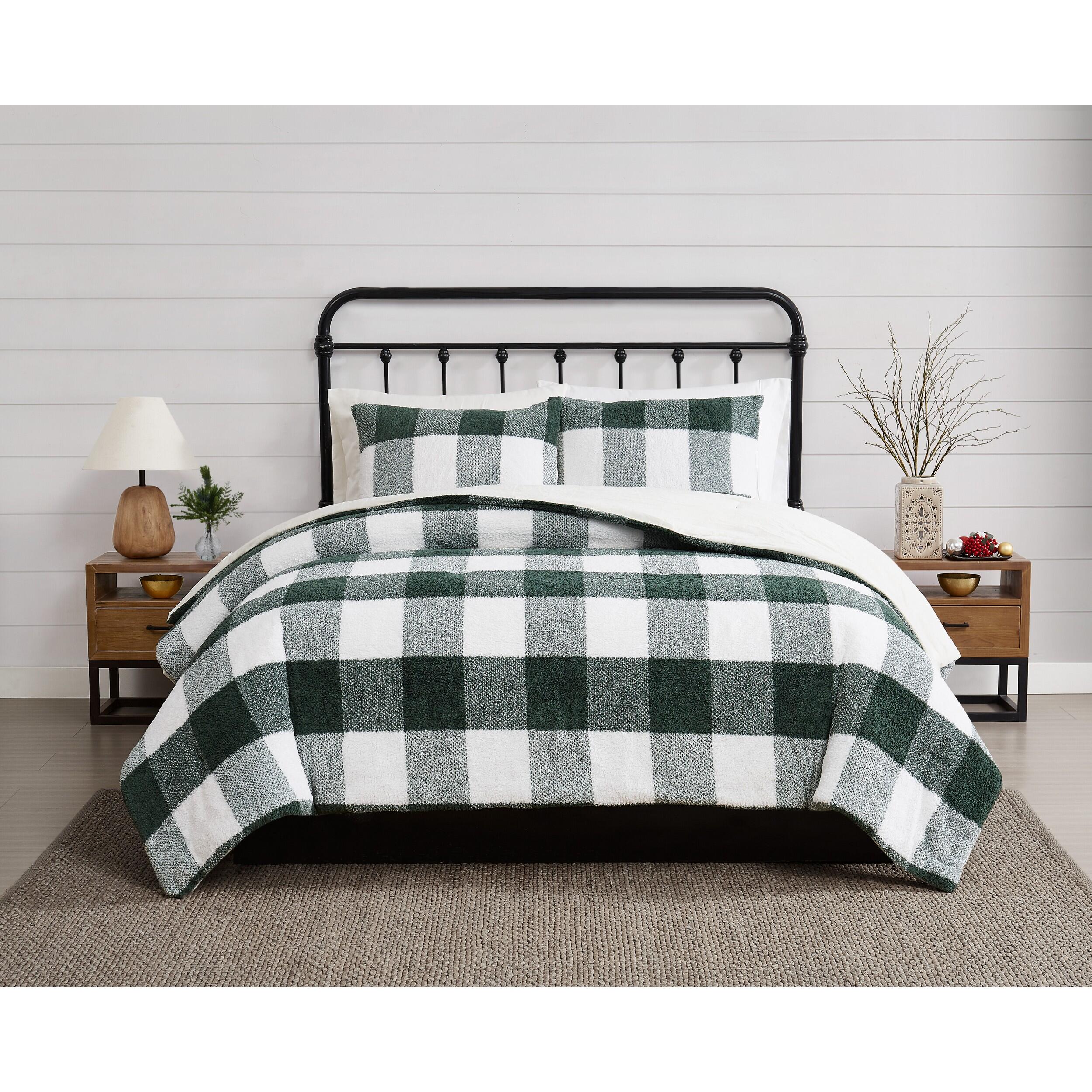 Click here for Cannon Cozy Buffalo Check 3-Piece King Comforter S... prices