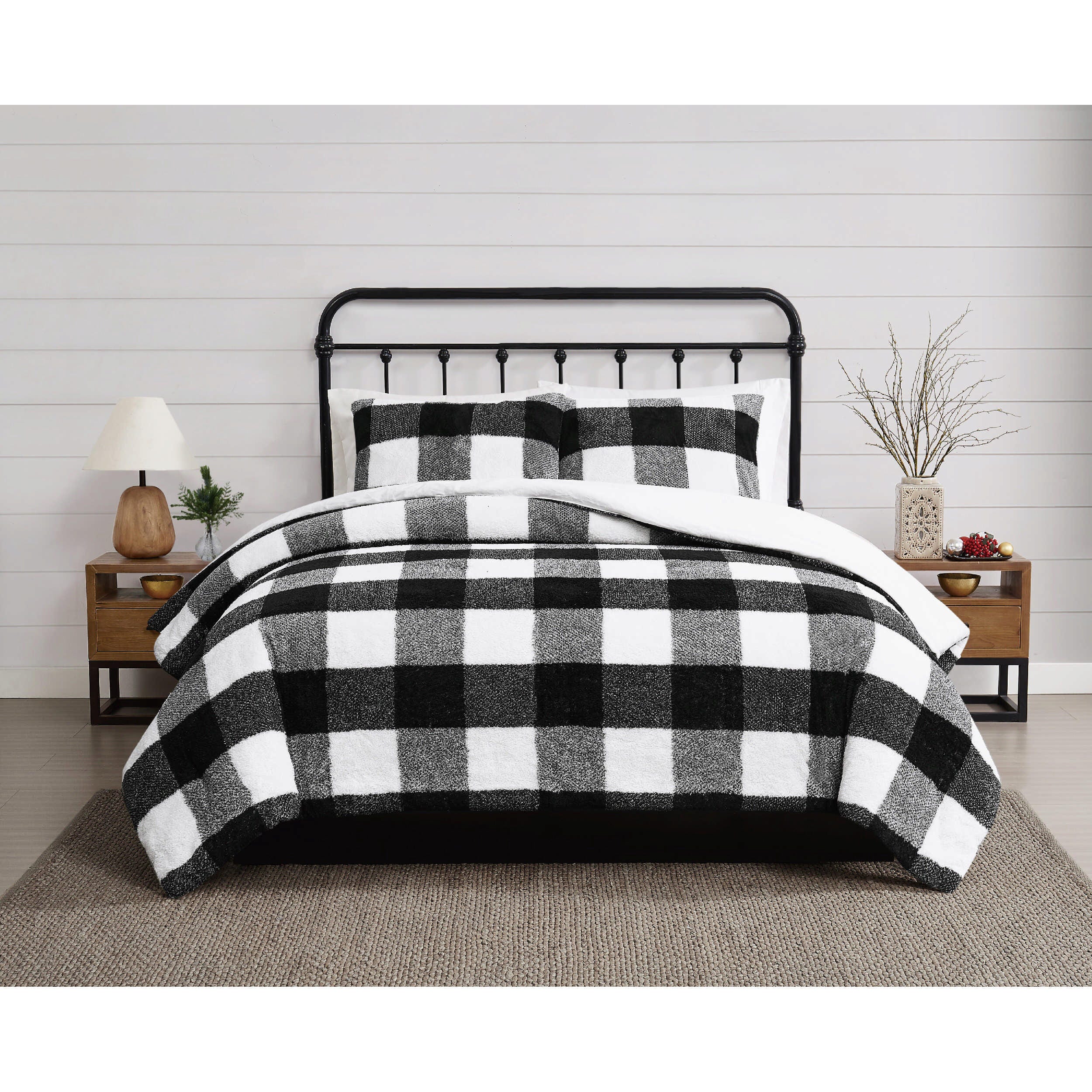 Click here for Cannon Cozy Buffalo Check 3-Piece King Comforter S... prices