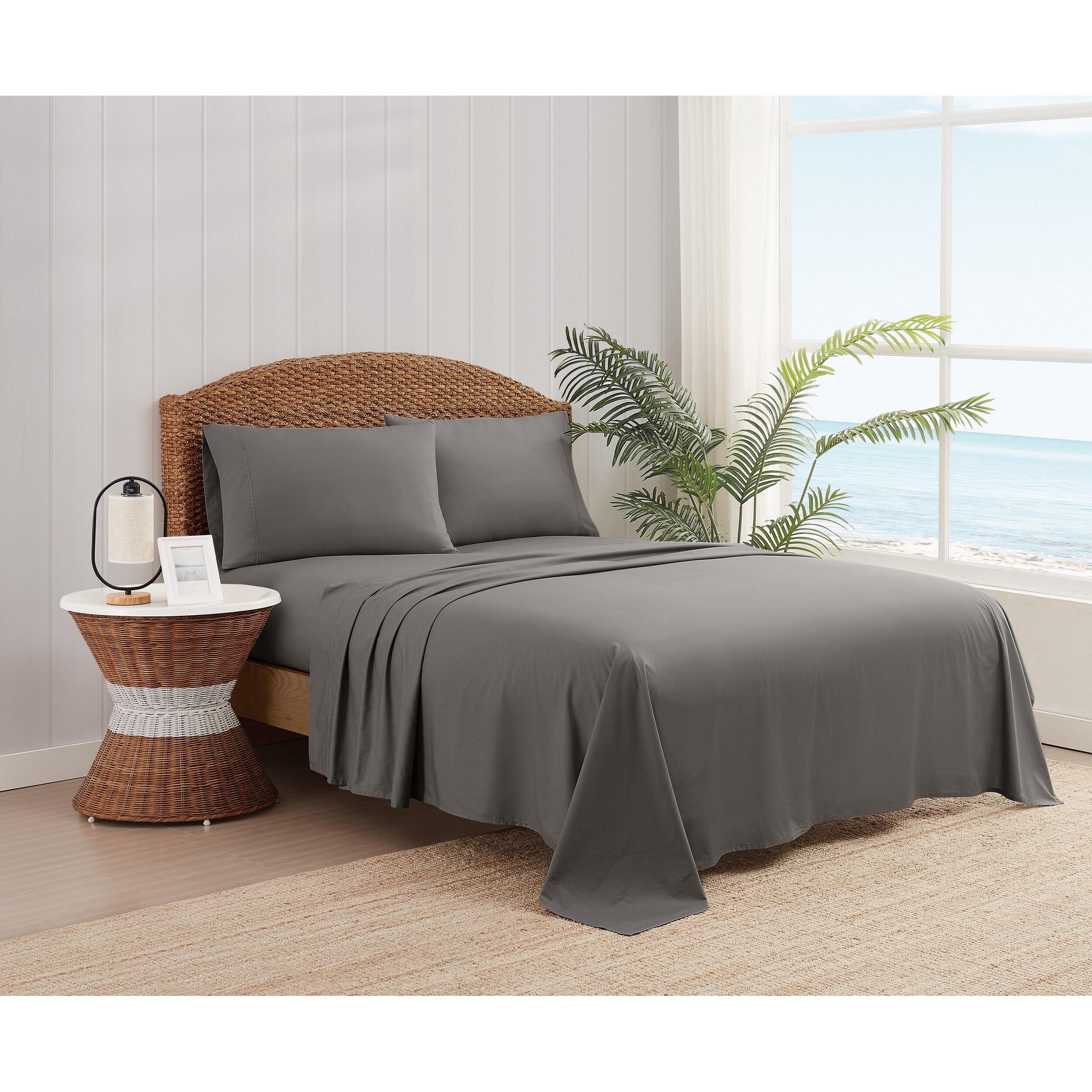 Click here for Oceanfront Resort 3-Piece King Sheet Set  Gray prices