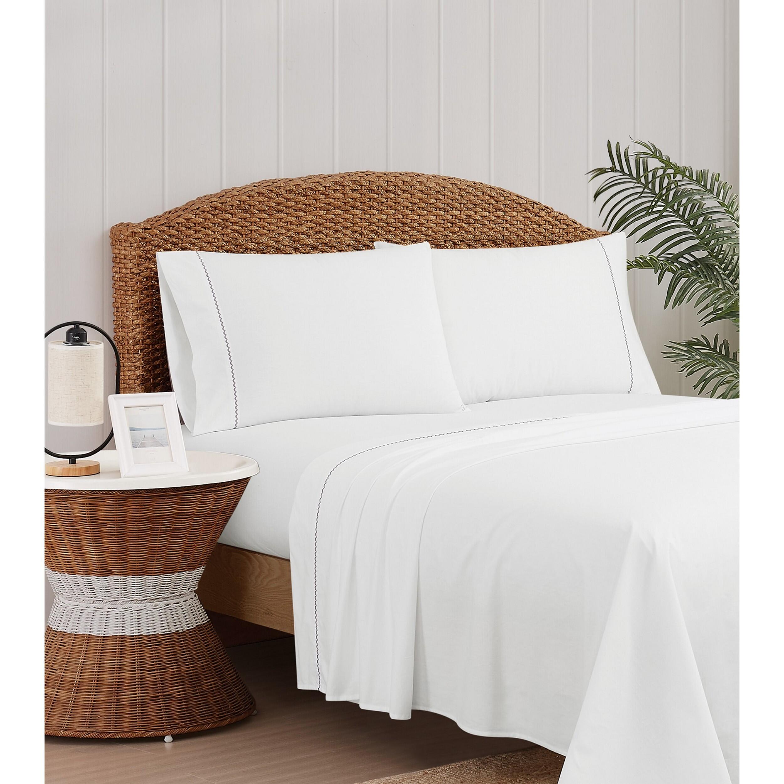 Click here for Oceanfront Resort 3-Piece Queen Sheet Set  White prices