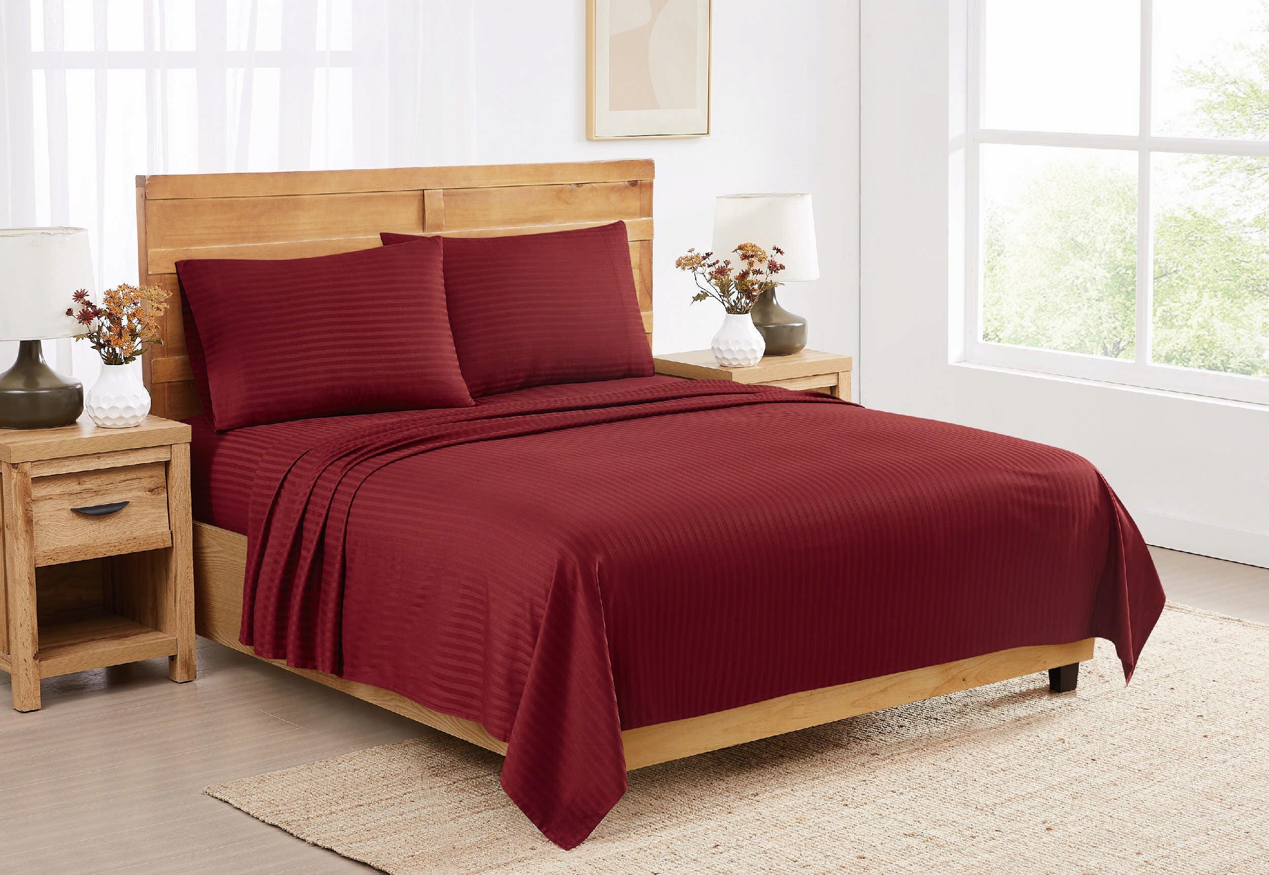 Click here for Royal Velvet Signature 3-Piece King Sheet Set  Bur... prices