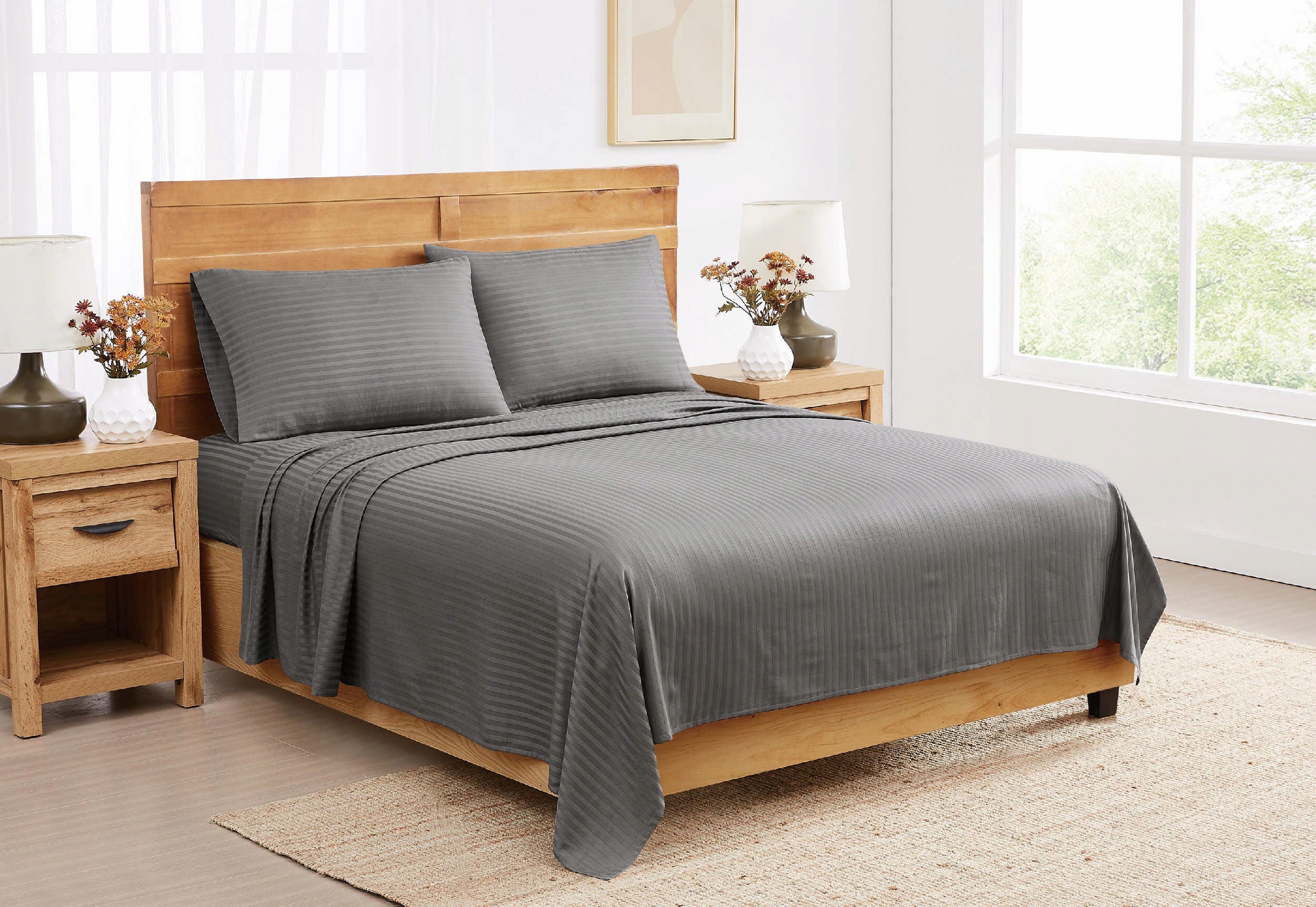 Click here for Royal Velvet Signature 3-Piece Queen Sheet Set  Gr... prices