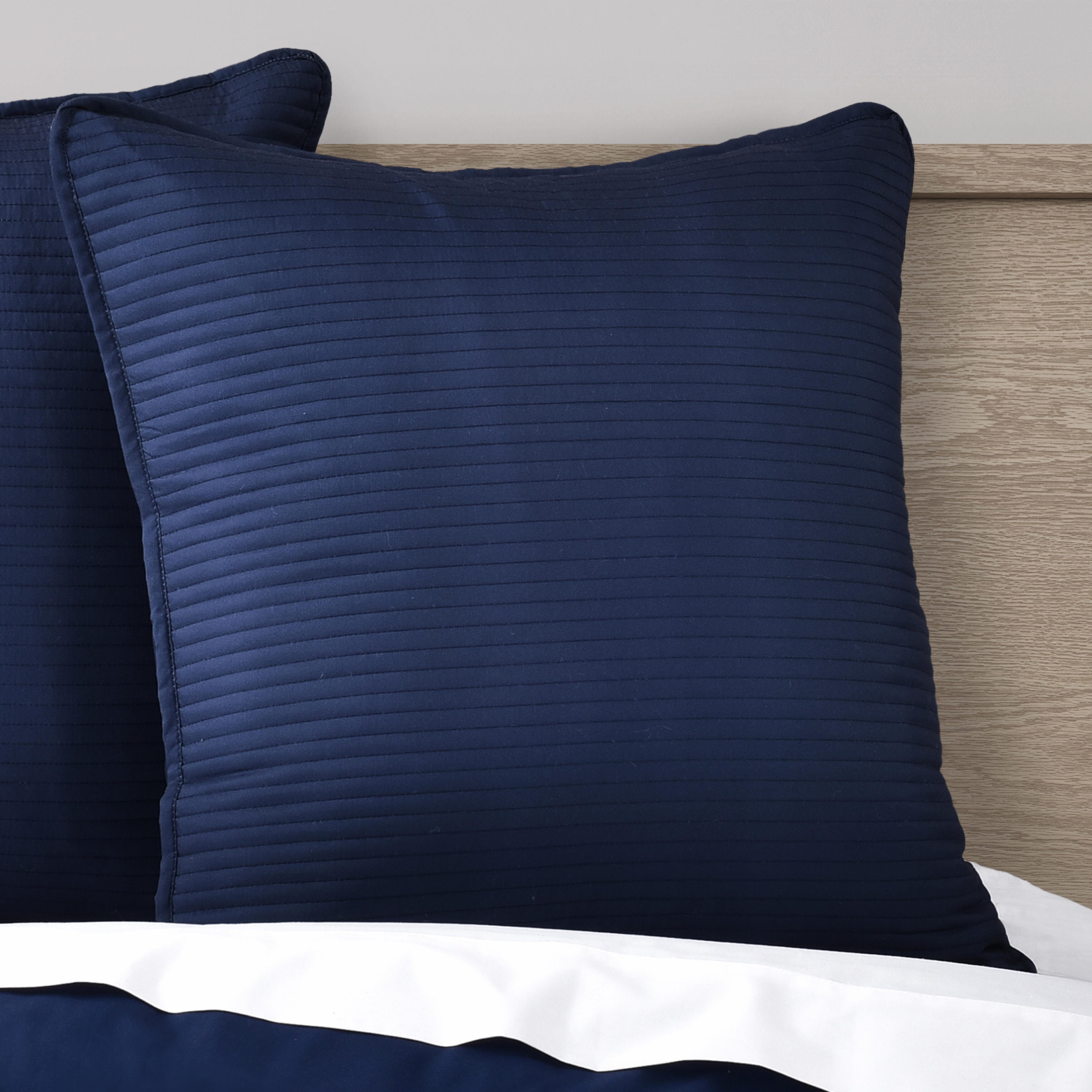 Click here for Royal Court Dalton Euro Sham  Navy prices
