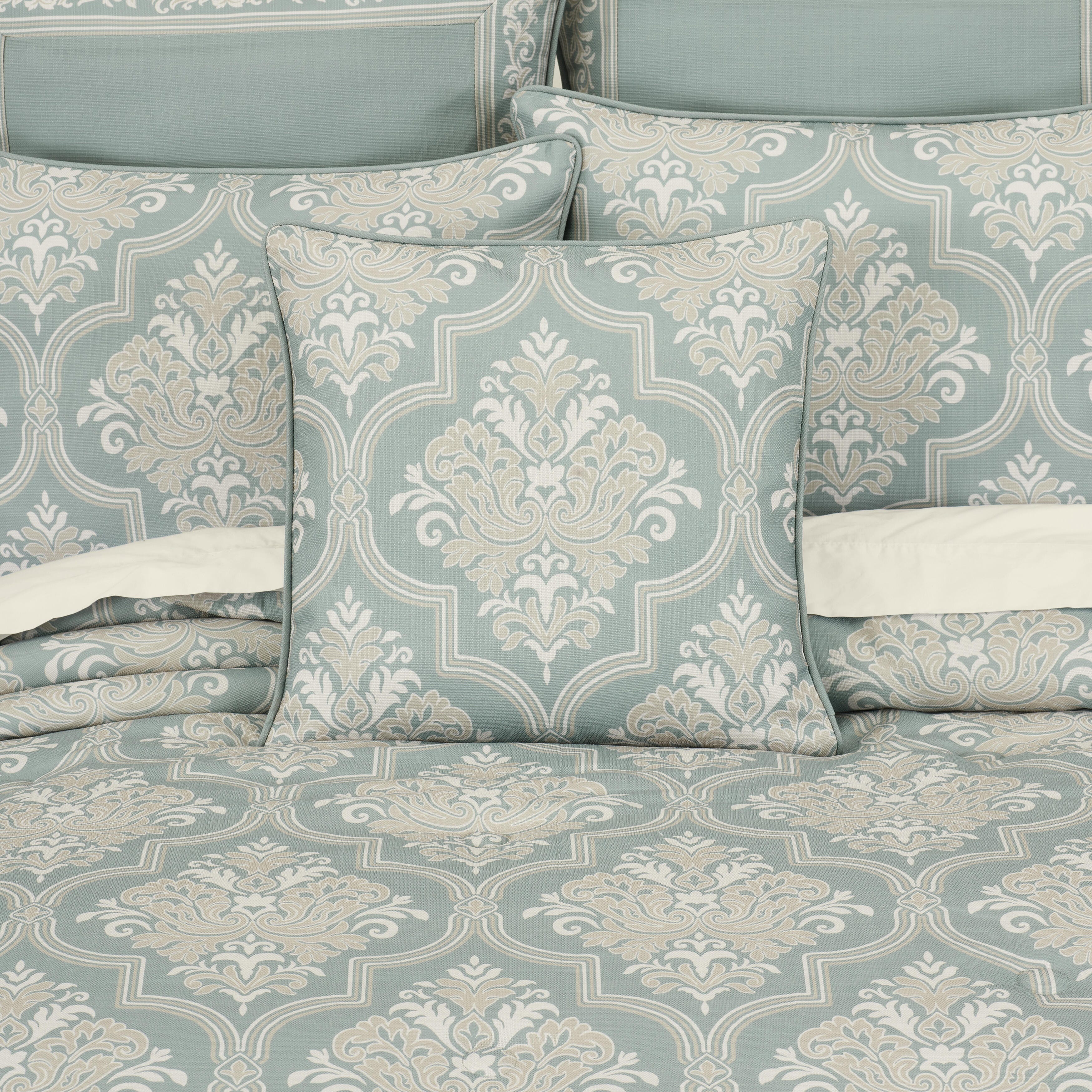 Click here for Royal Court Tranquility Square Decorative Throw Pi... prices