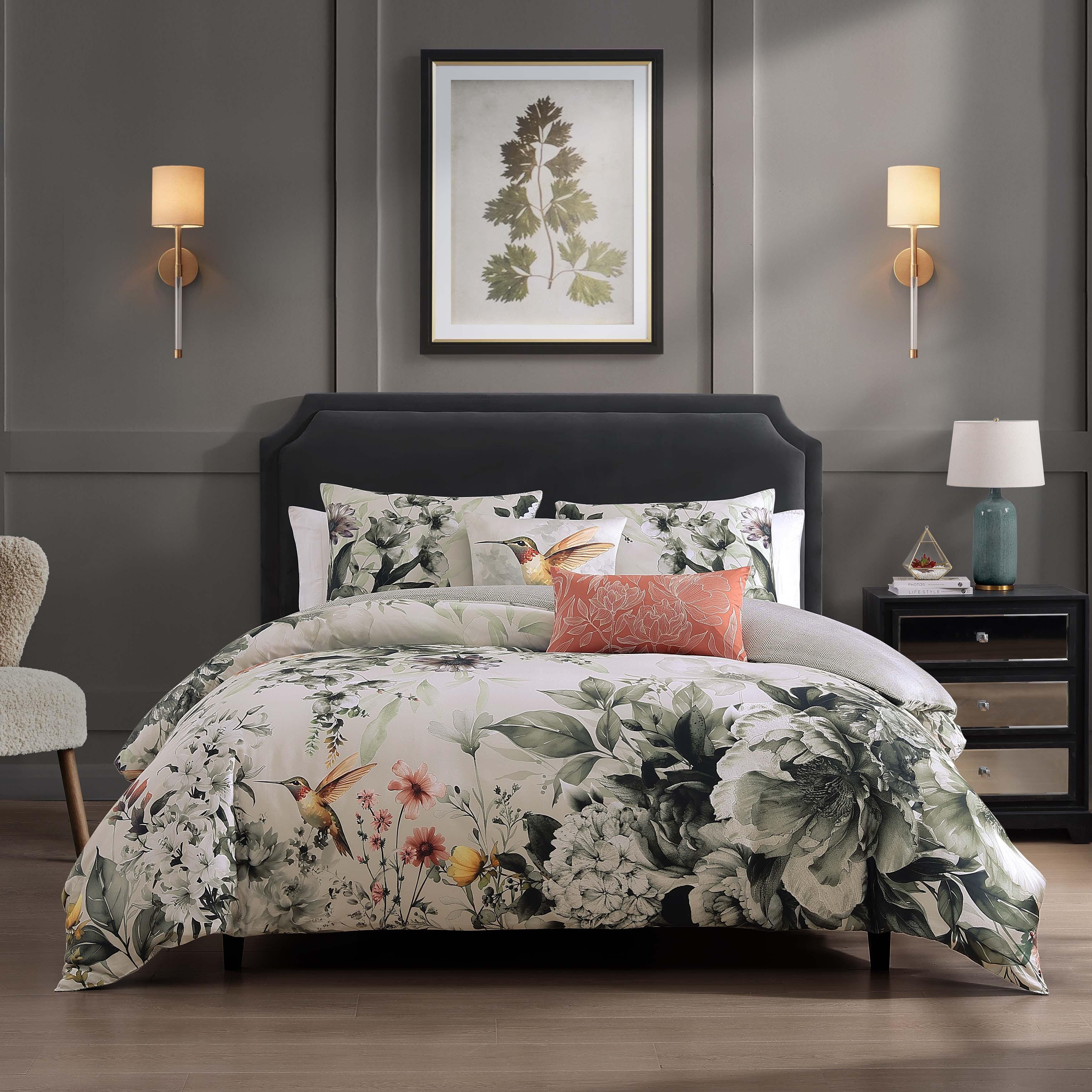 Click here for Bebejan® Vintage Bloom 5 Piece Queen Reversible Co... prices