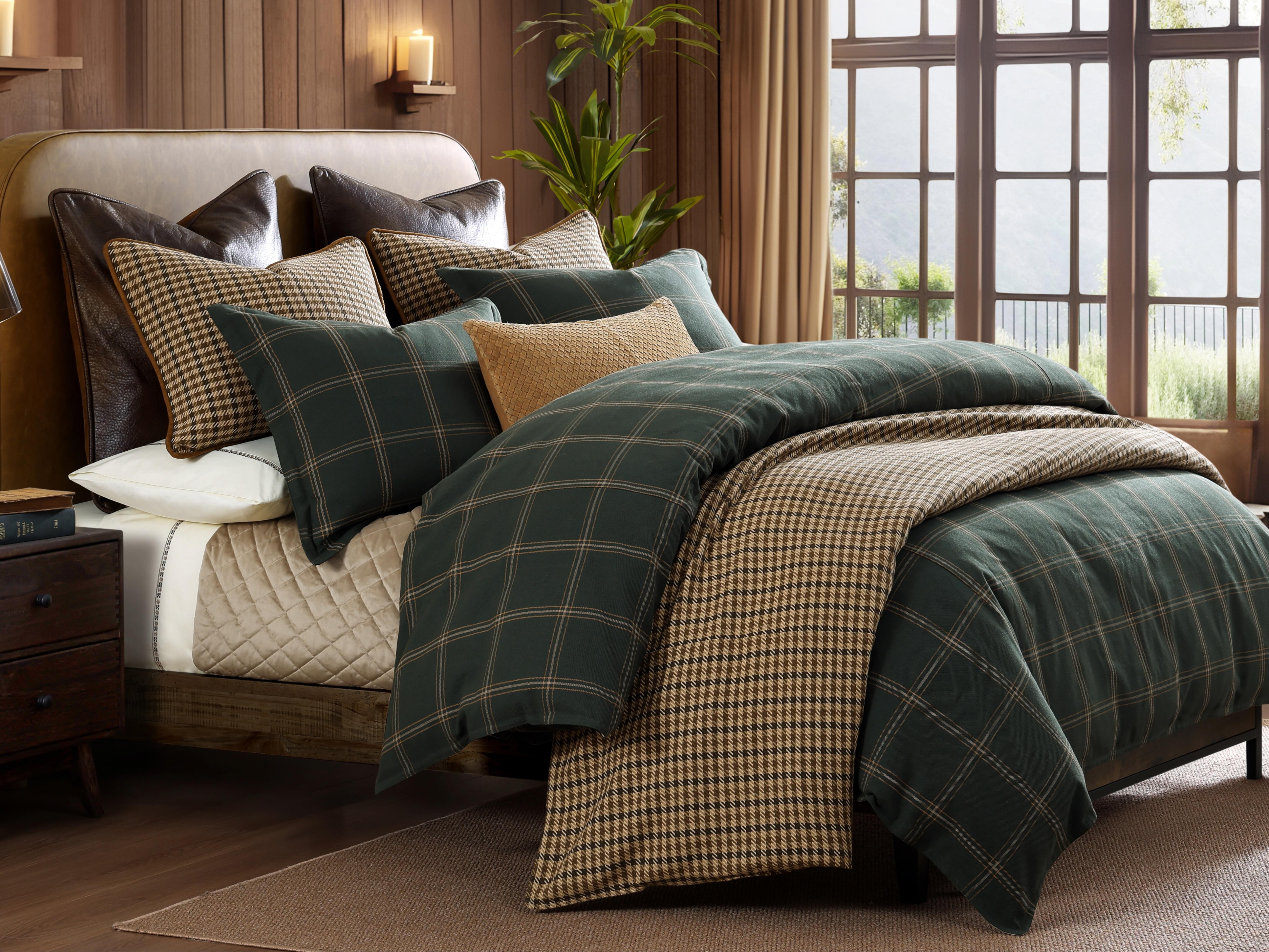 Click here for Ashley Luxe Woven Suede Lumbar Pillow  Brown prices