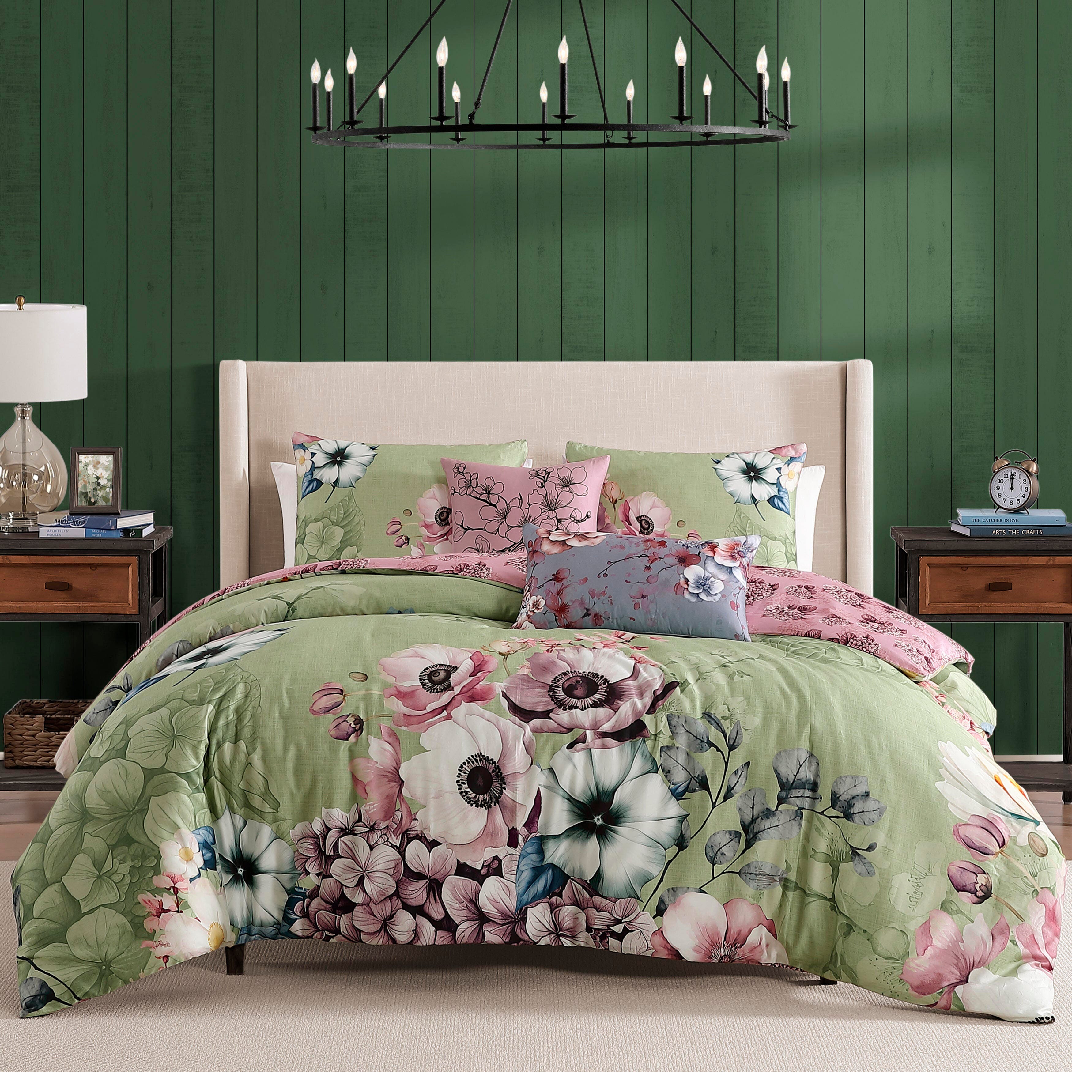 Click here for Bebejan® Lilac Cascade 5-Piece King Comforter Set... prices