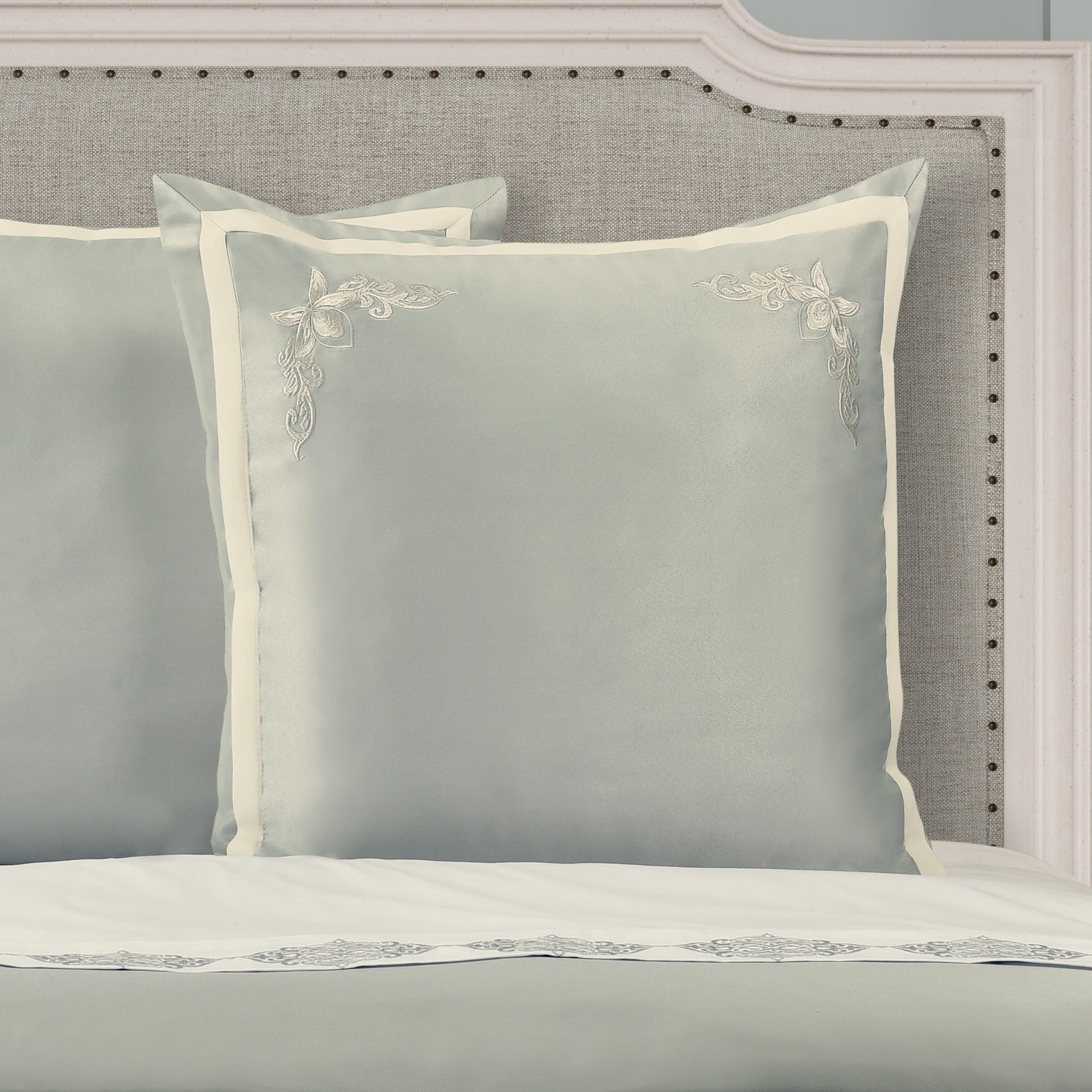 Click here for Royal Court Calmfield Euro Sham  Aqua prices
