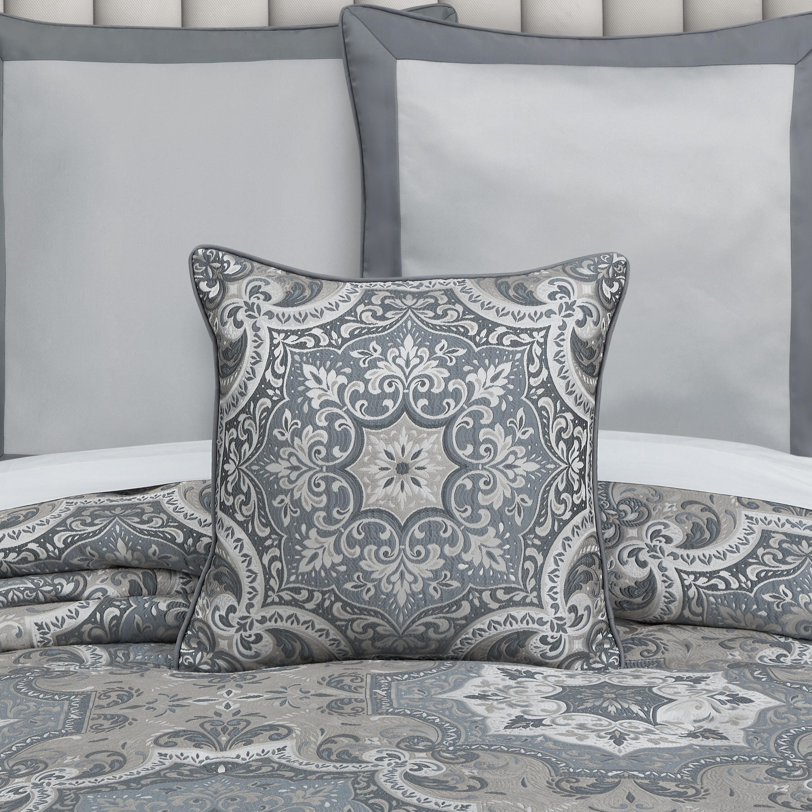 Click here for Royal Court Lisbon Square Decorative Throw Pillow... prices