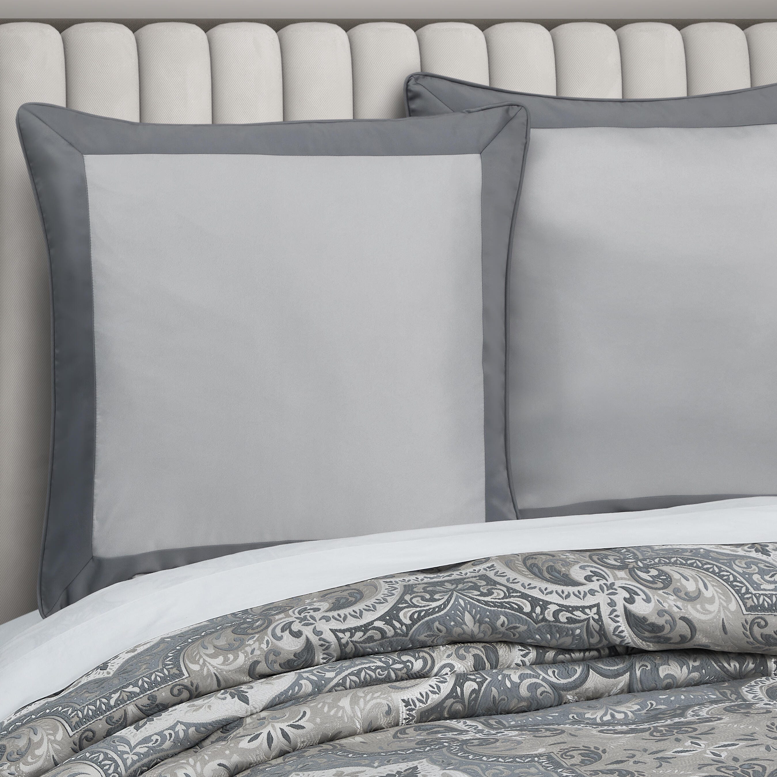 Click here for Royal Court Lisbon Euro Sham  Slate prices