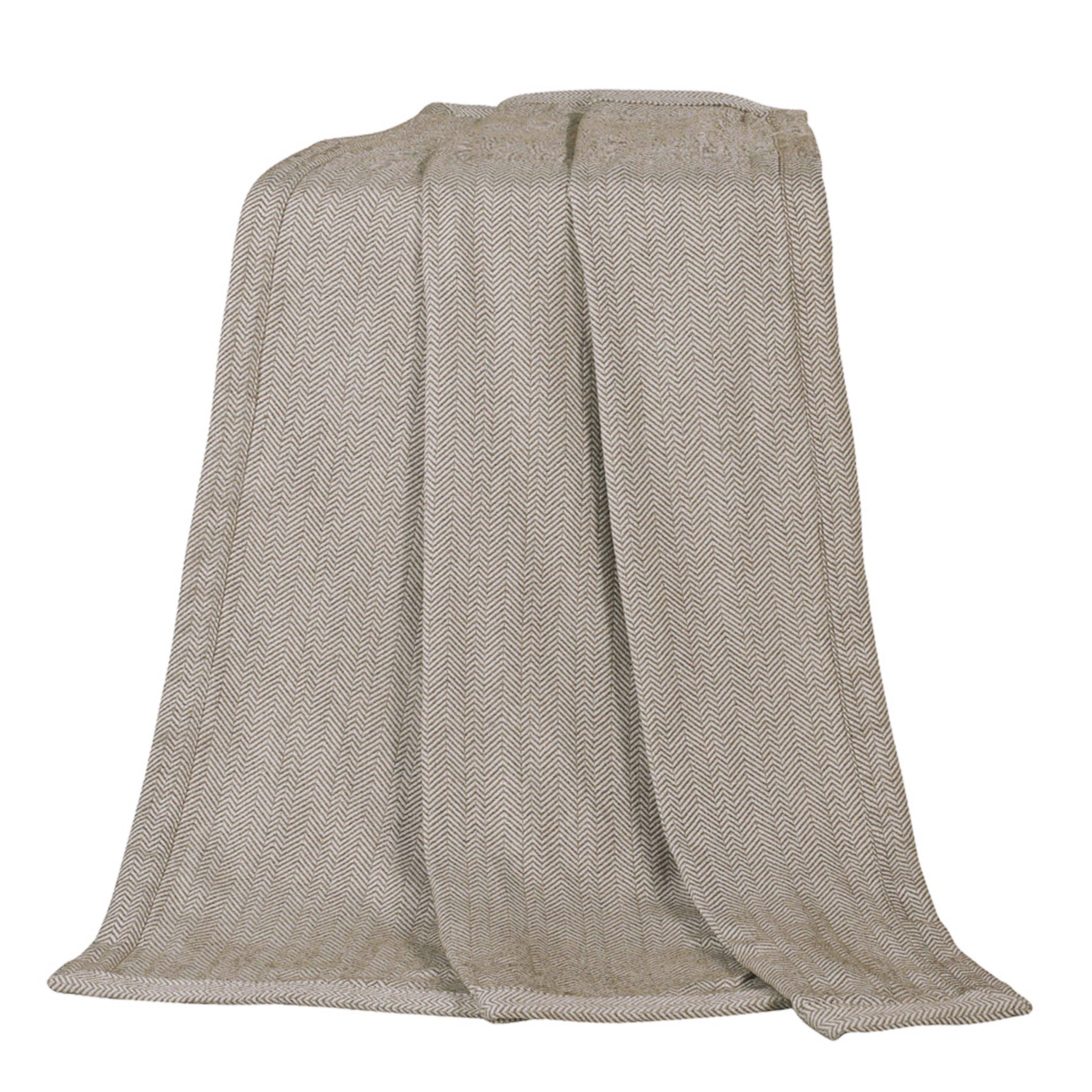 Click here for HiEnd Accents Fairfield Throw  Tan prices