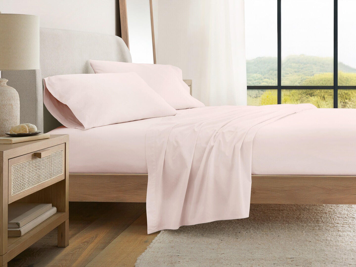 iEnjoy Home Percale 4 Piece Queen Sheet Set | Ashley