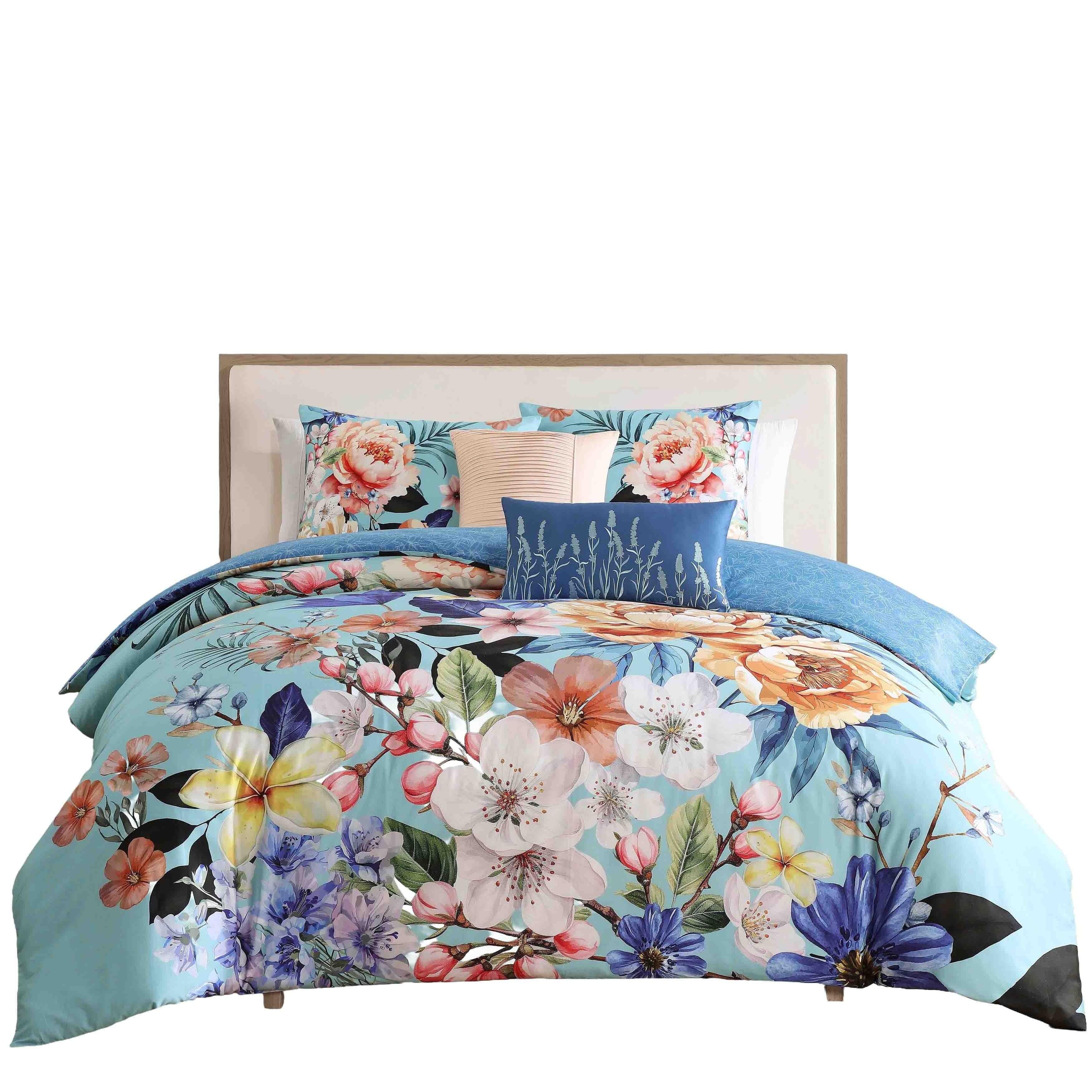 Click here for Bebejan Turquoise 5-Piece King Reversible Comforte... prices