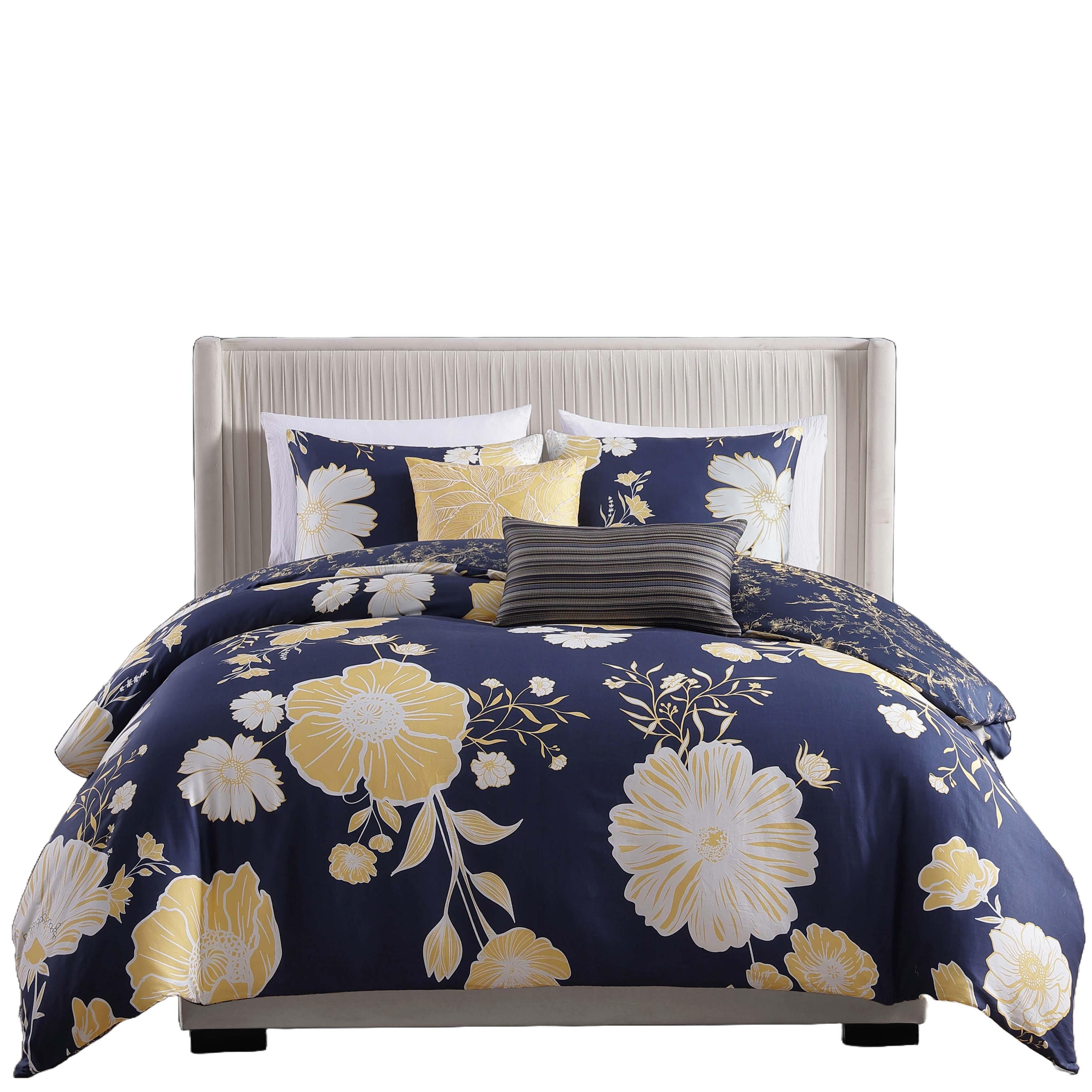Click here for Bebejan 5 Piece Queen Comforter Set  Blue prices