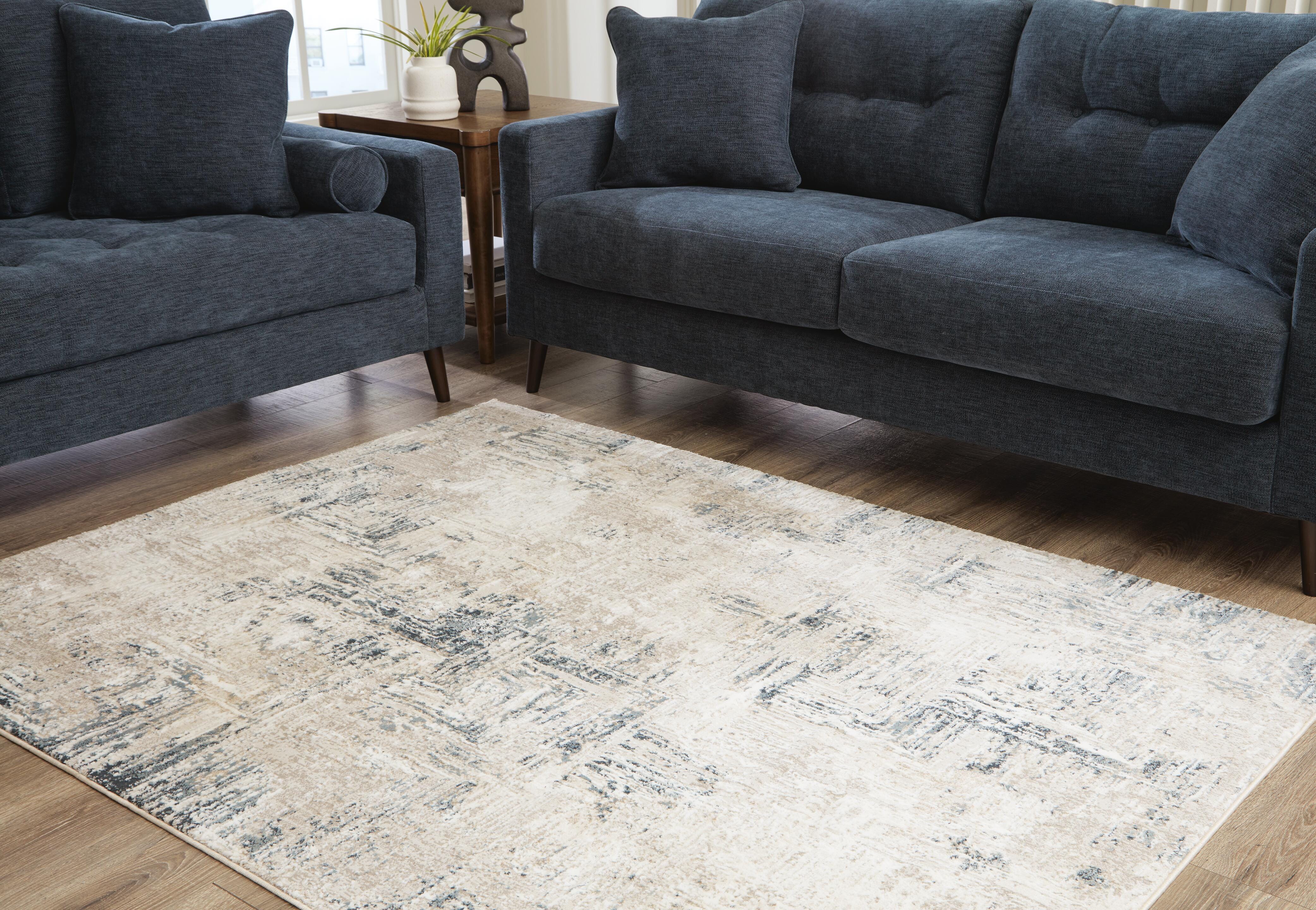 Click here for Gentor 5 x 7 Rug  Blue/Ivory prices