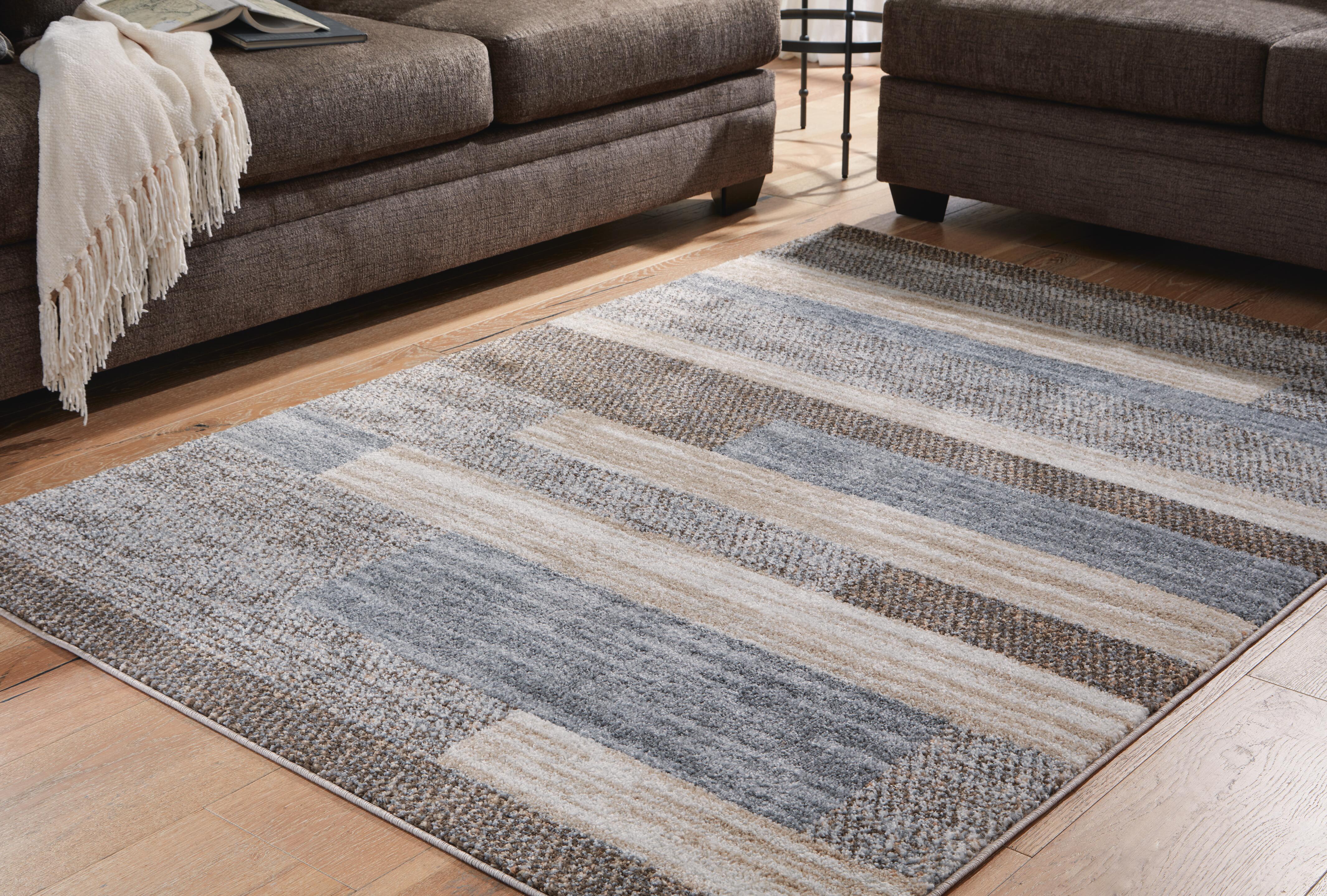 Click here for Sethburn 8 x 10 Rug  Cream/Brown/Gray prices