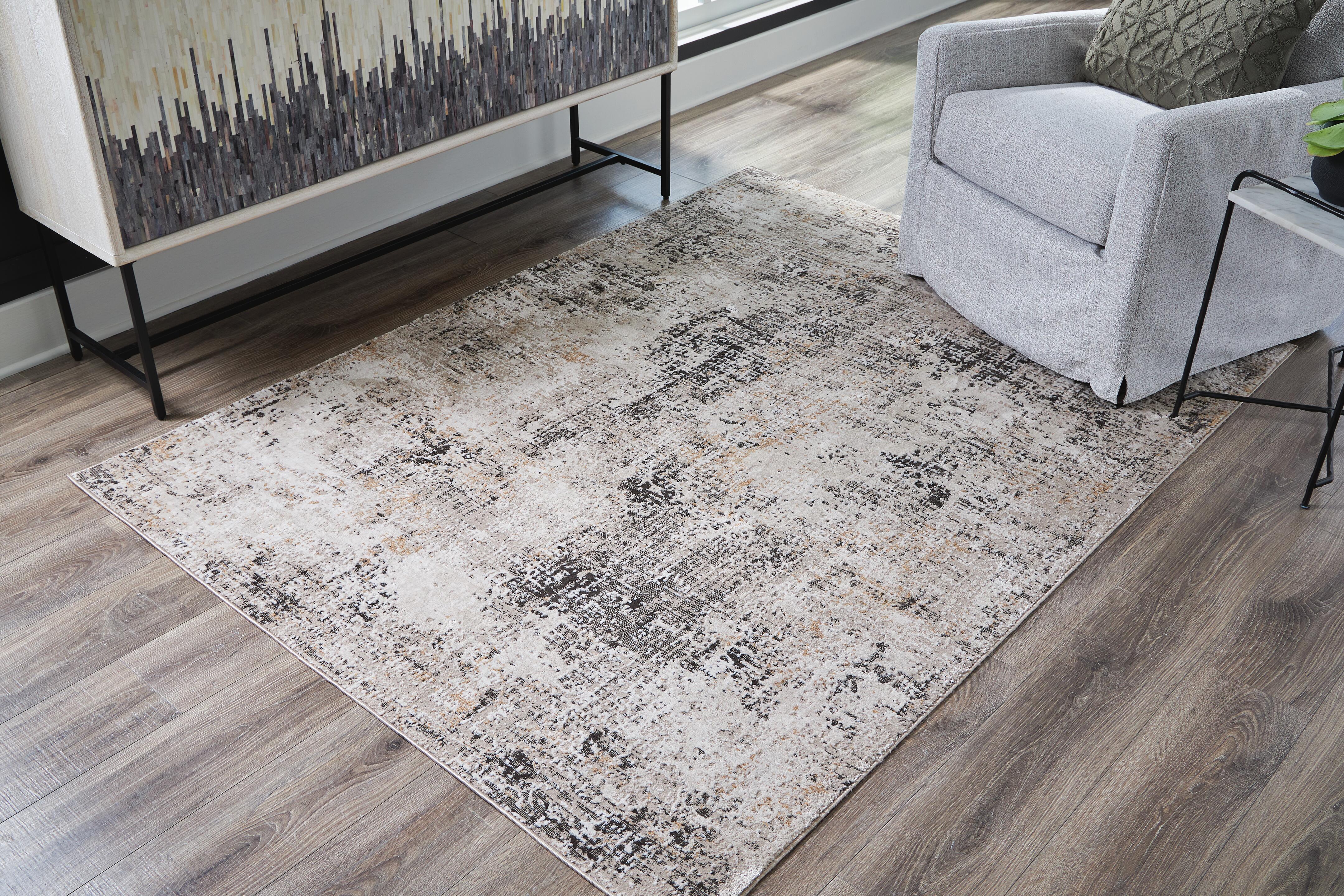 Click here for Elaning 5 x 7 Rug  Black/Gray/Cream prices