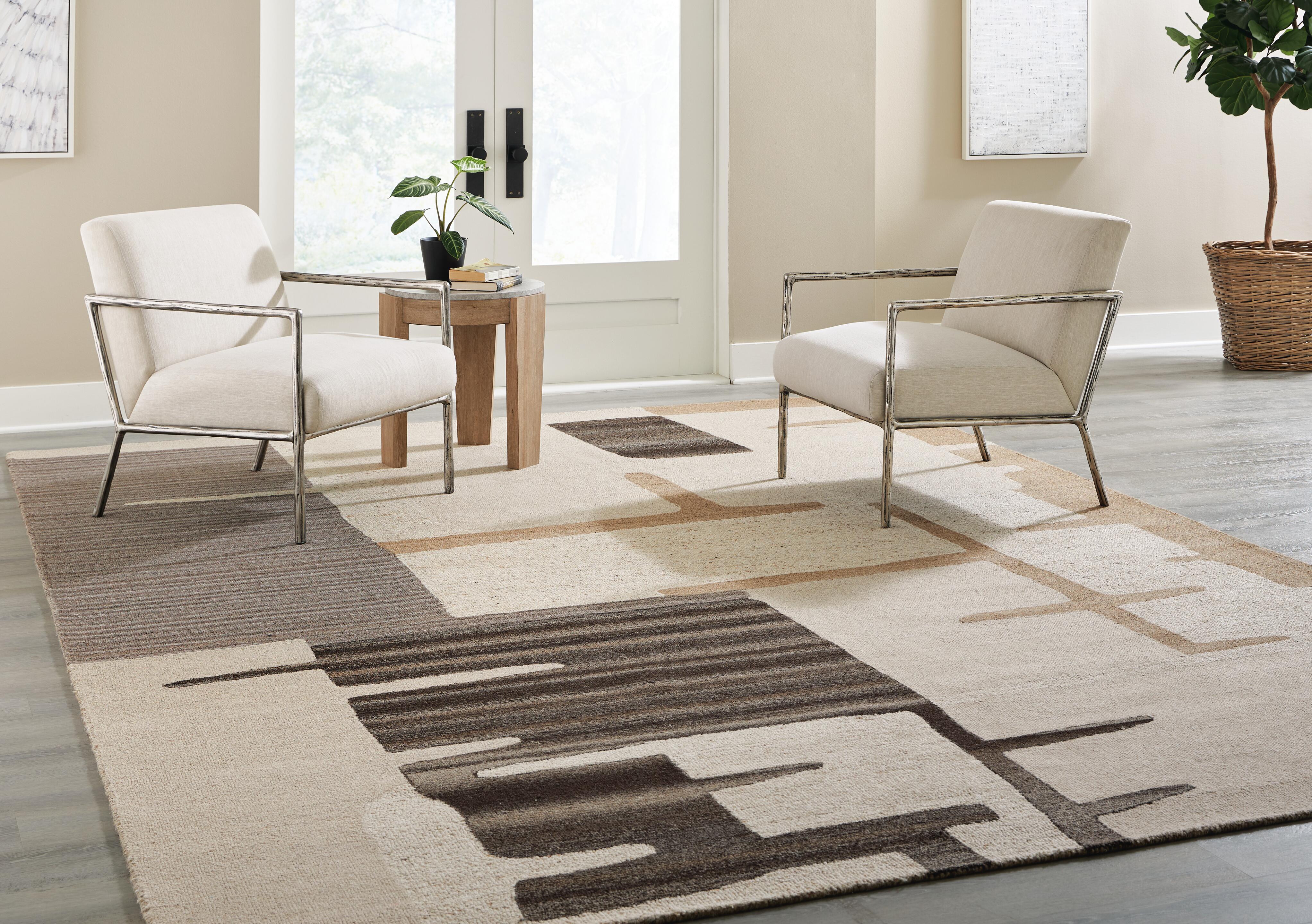 Click here for Kencher 10 x 14 Rug  Beige/Brown prices
