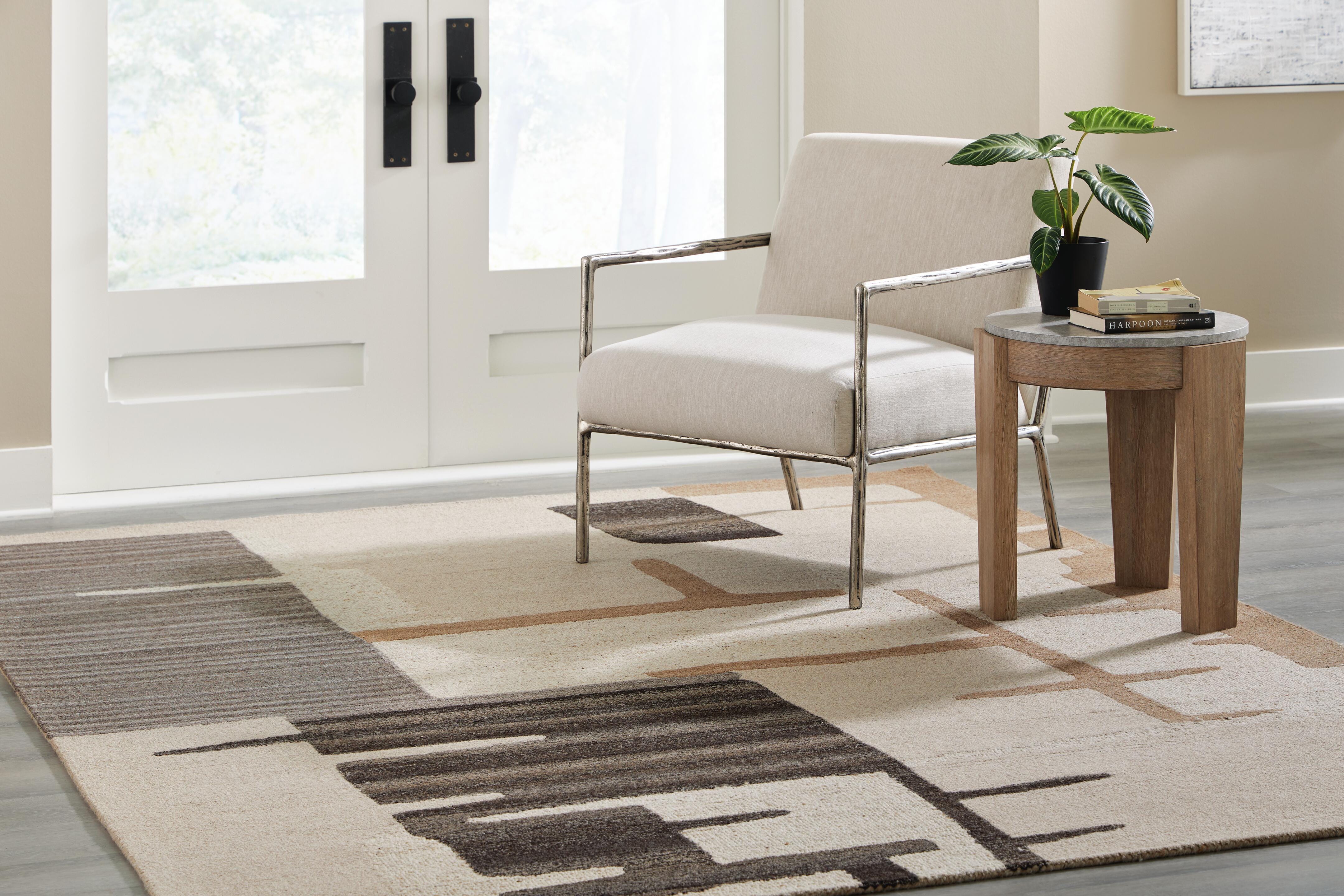 Click here for Kencher 8 x 10 Rug  Beige/Brown prices