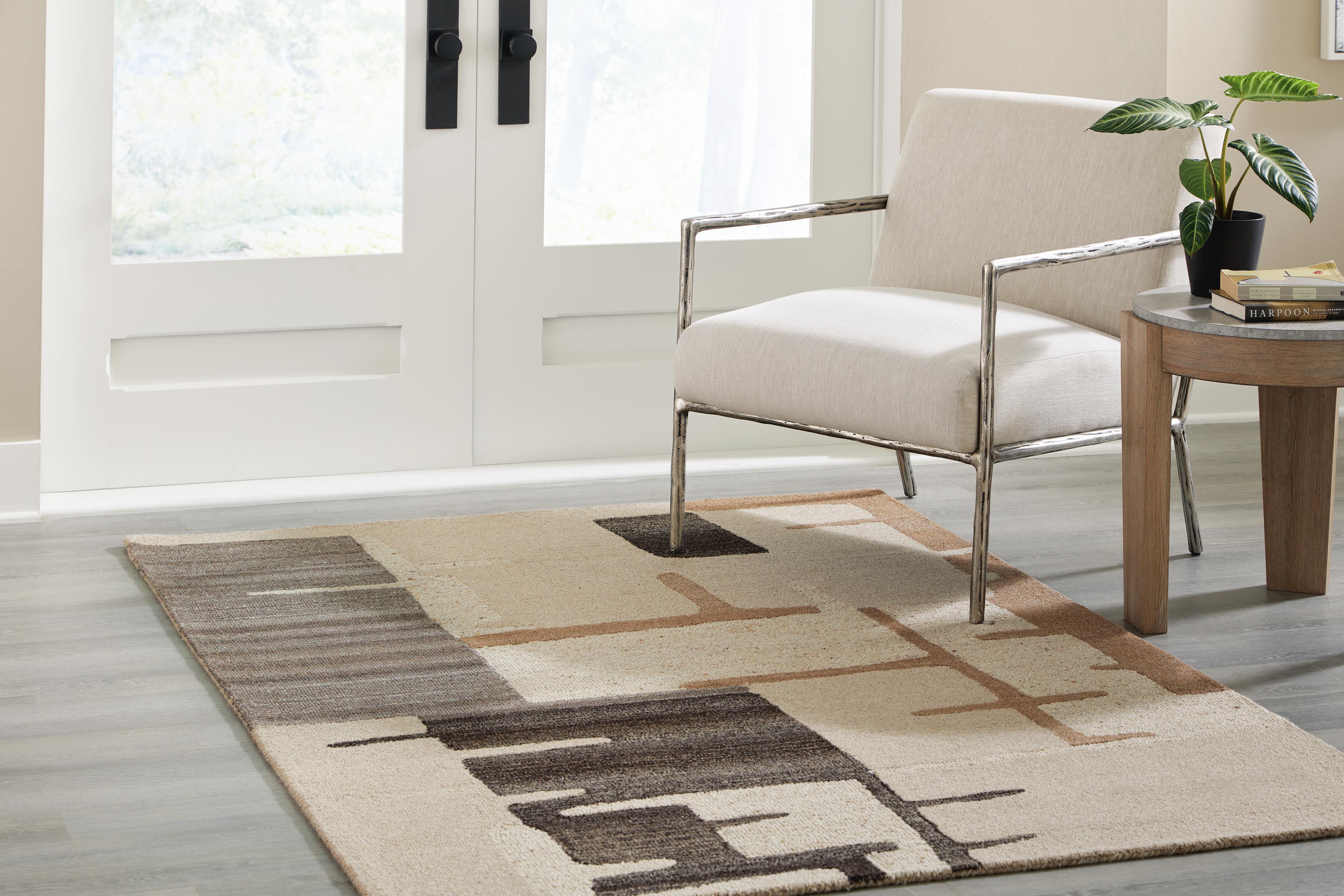 Click here for Kencher 5 x 7 Rug  Beige/Brown prices